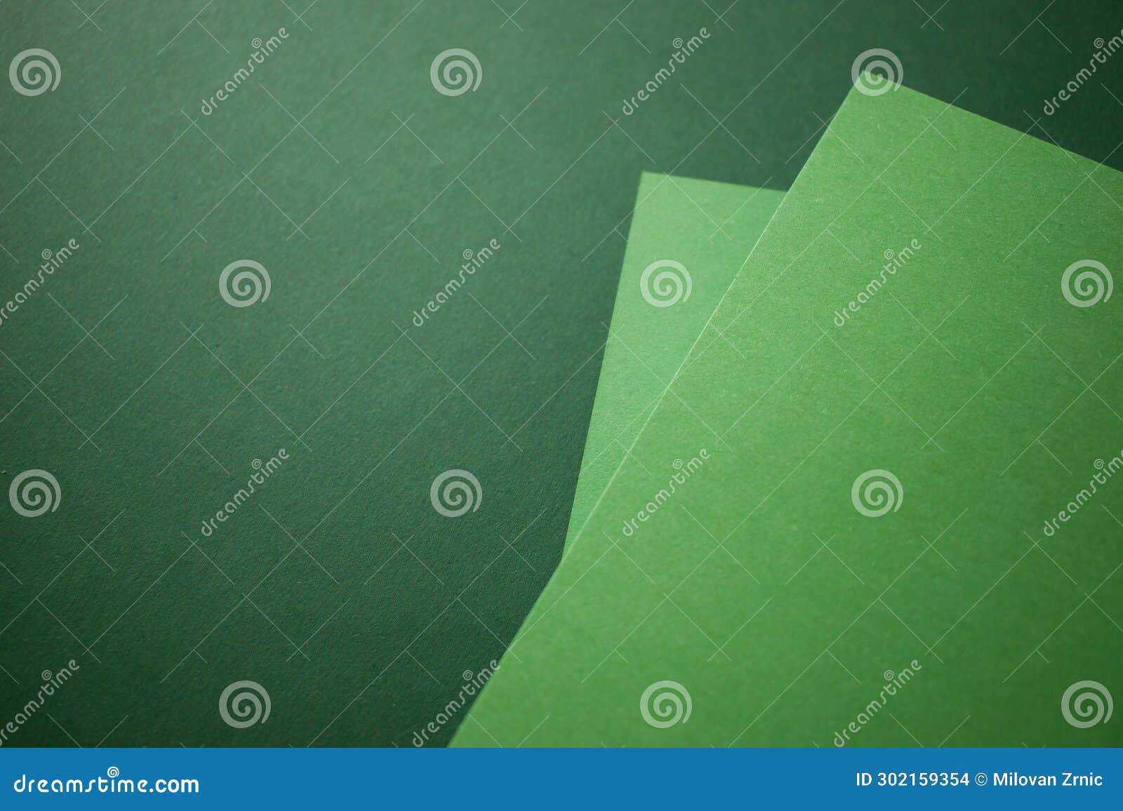 Two Tone Green Abstract Colored Paper Background, Copy Space Stock ...