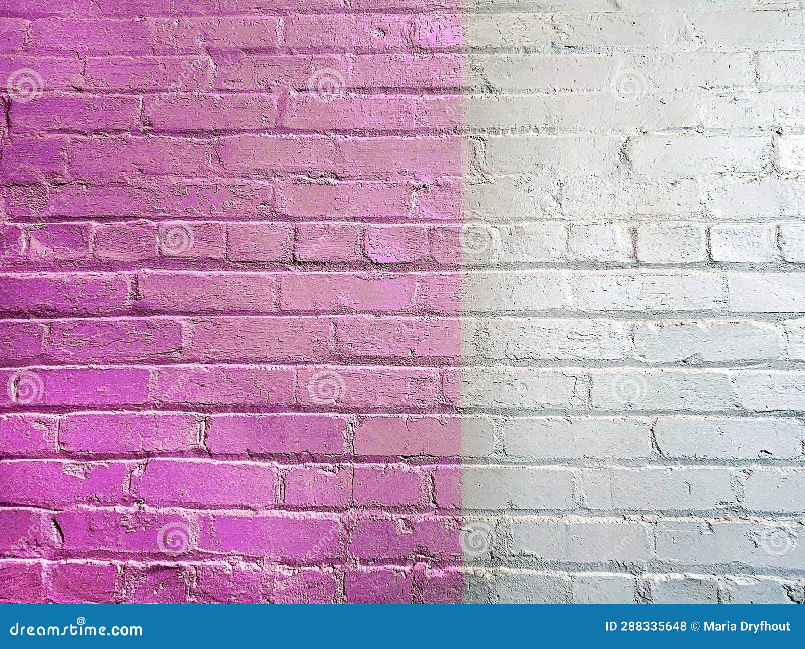 Two Tone Pink and Silver Brick Stock Photo - Image of surface, material ...
