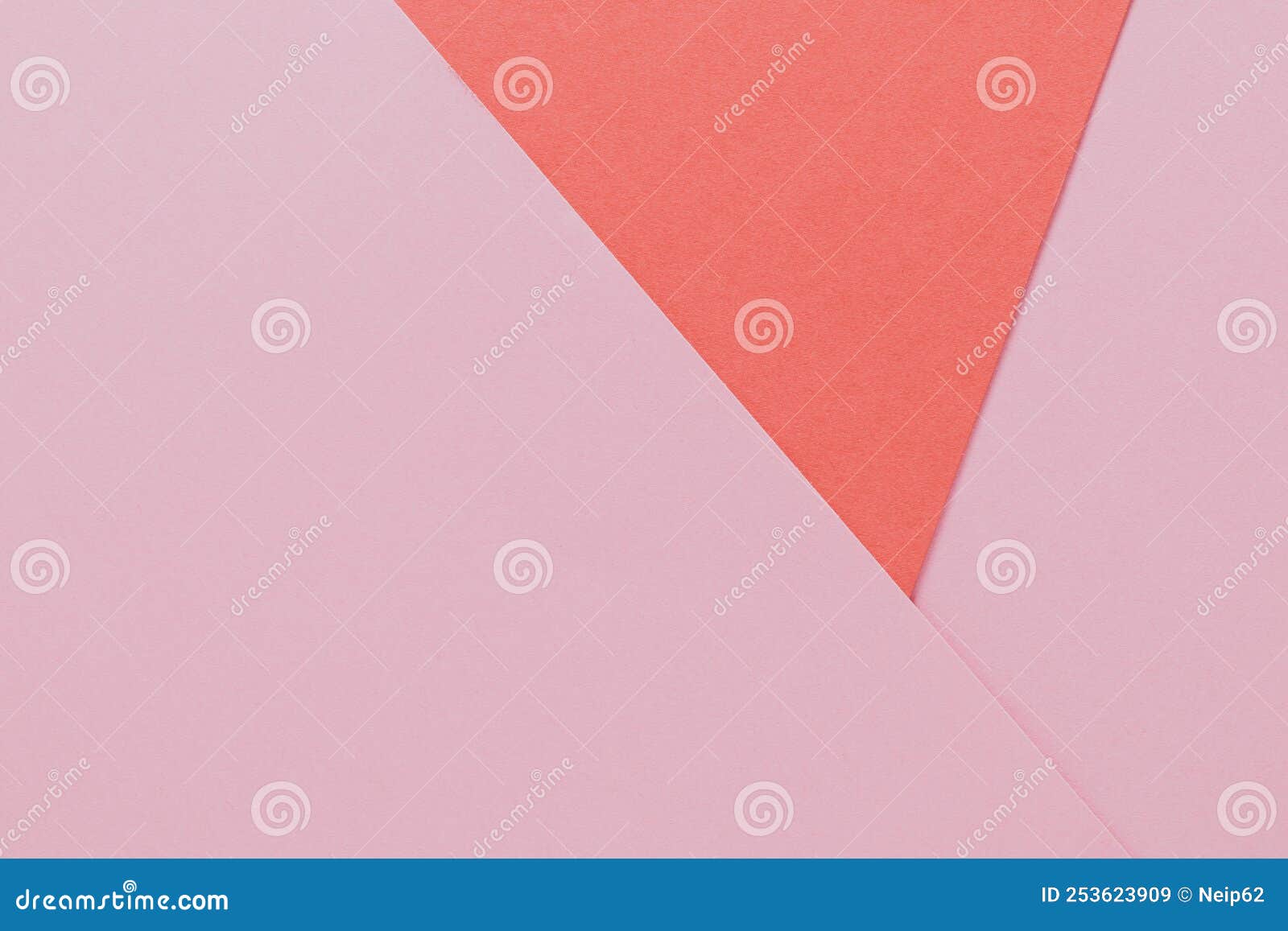 Two Tone Texture with Empty Space. Pink Shade Pastel Paper Background ...