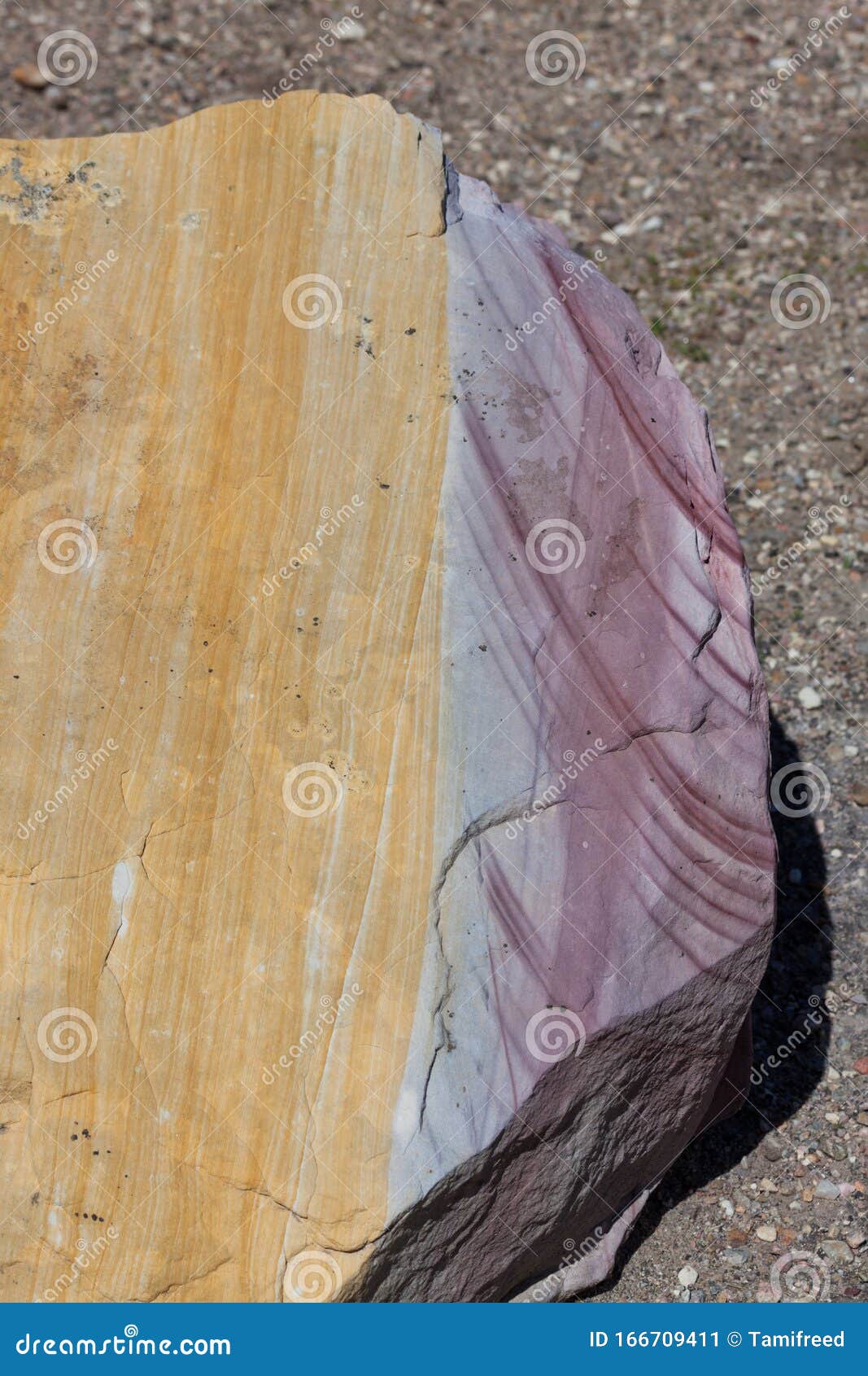 Two Toned Sandstone stock image. Image of heavy, ground - 166709411