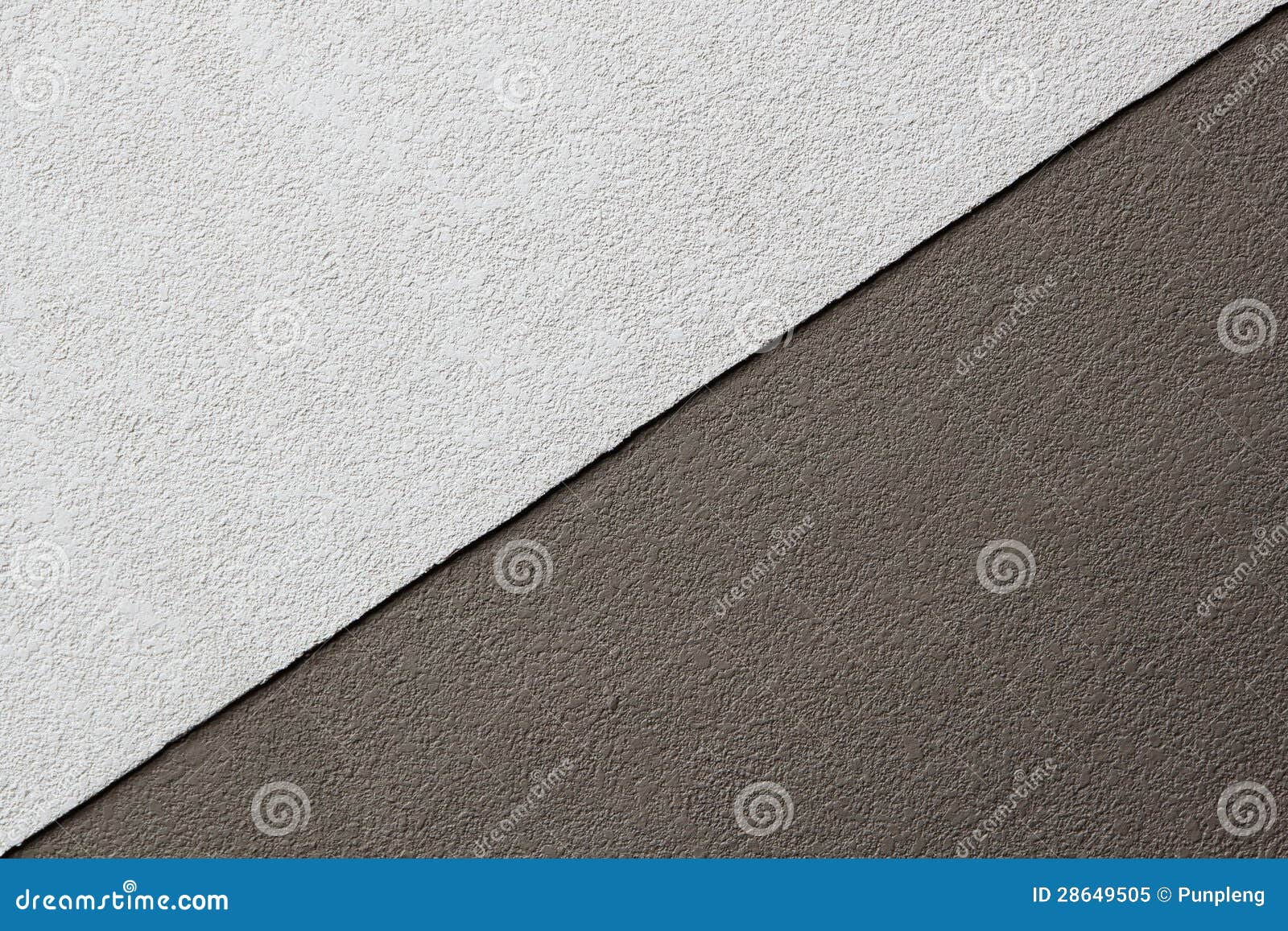 Two Tones Brown Texture on Concrete Wall, Triangle Shape Stock Image ...