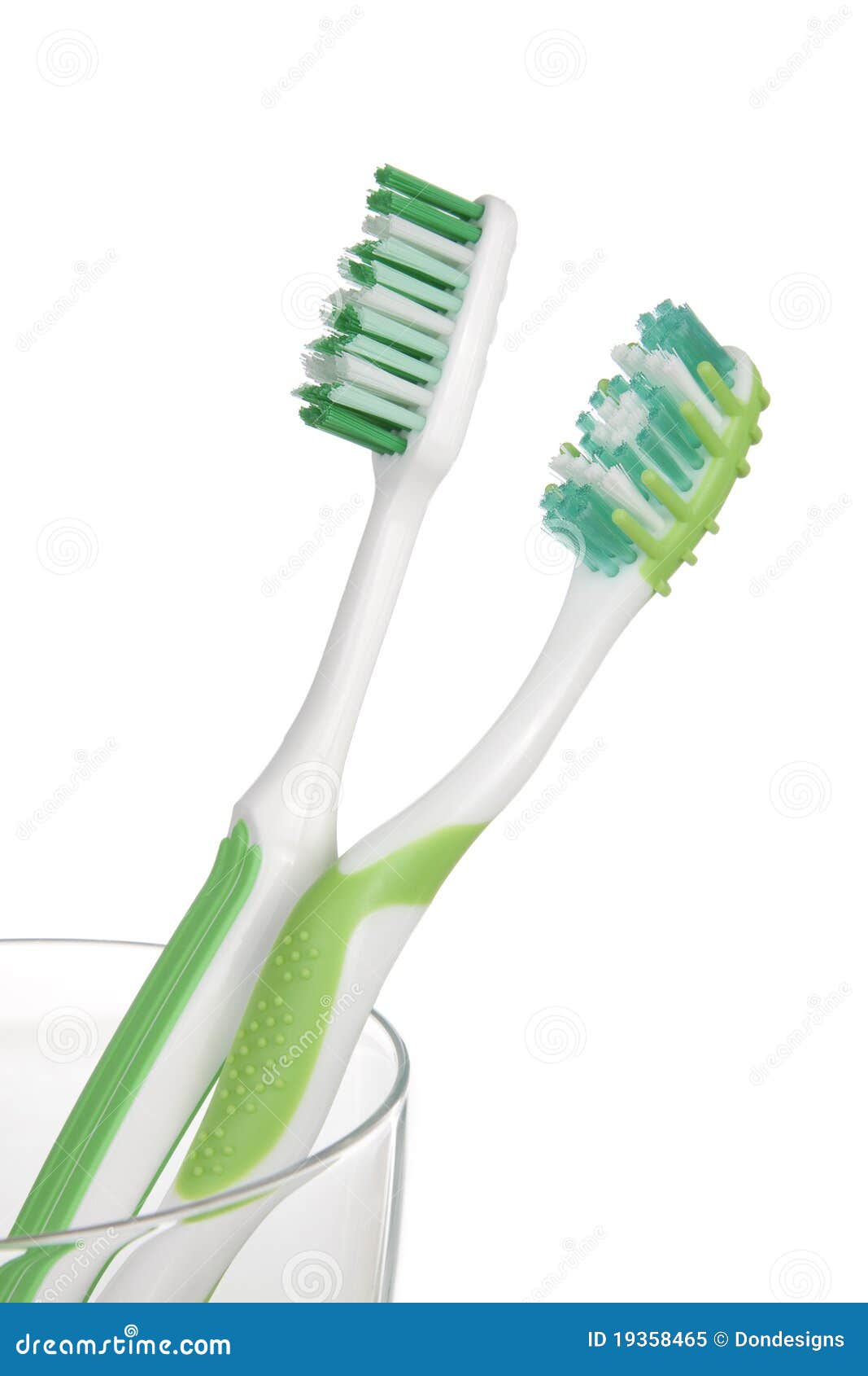 Two Tooth Brush stock image. Image of health, bristle - 19358465