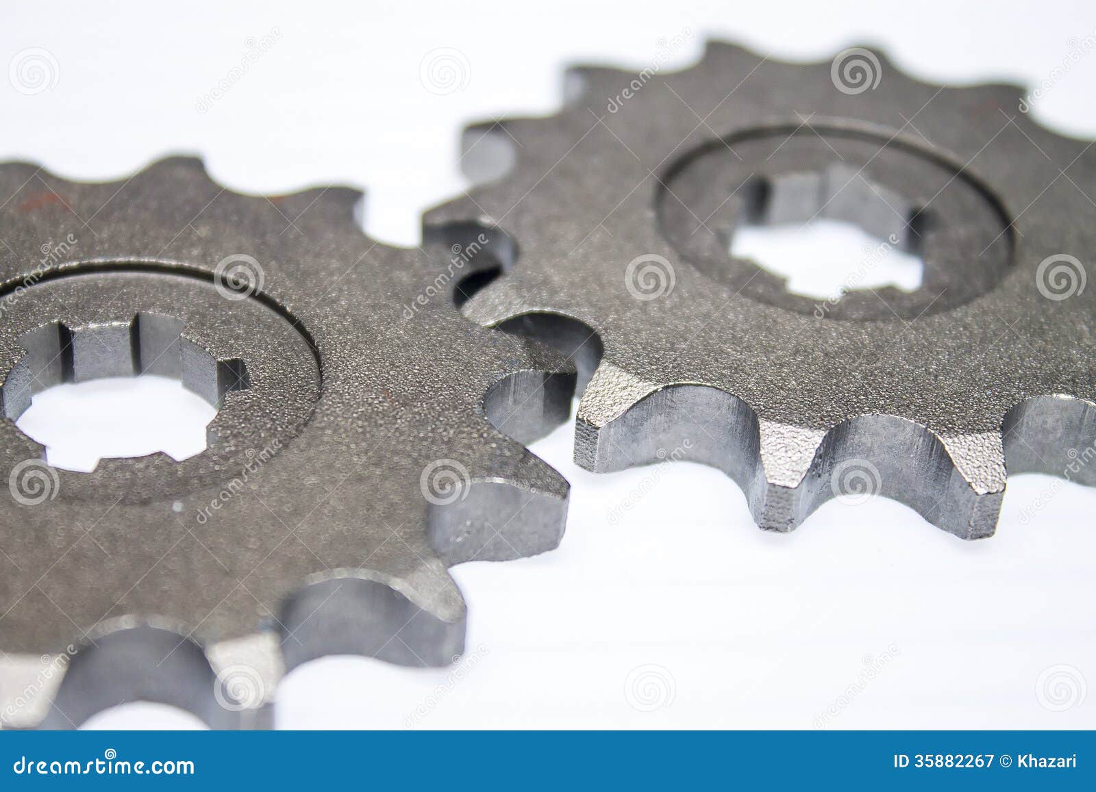Two toothed metal gear stock image. Image of teeth, gear - 35882267