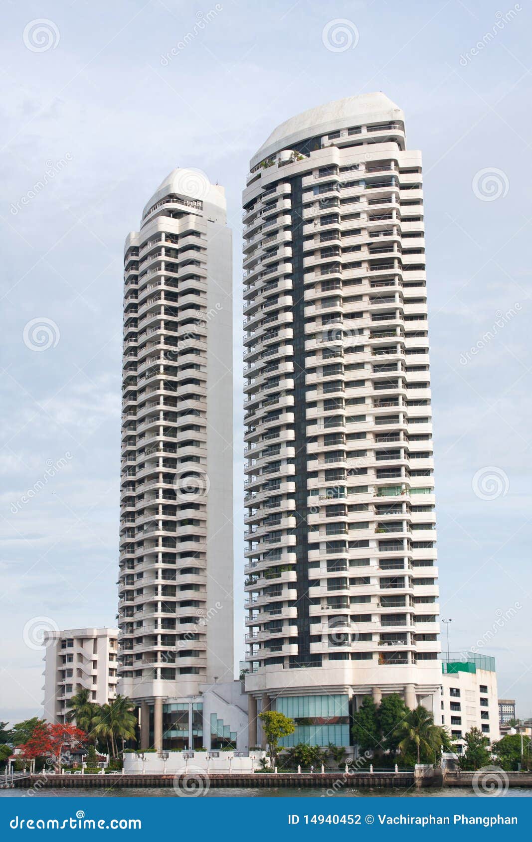 The two tower stock photo. Image of office, australia - 14940452