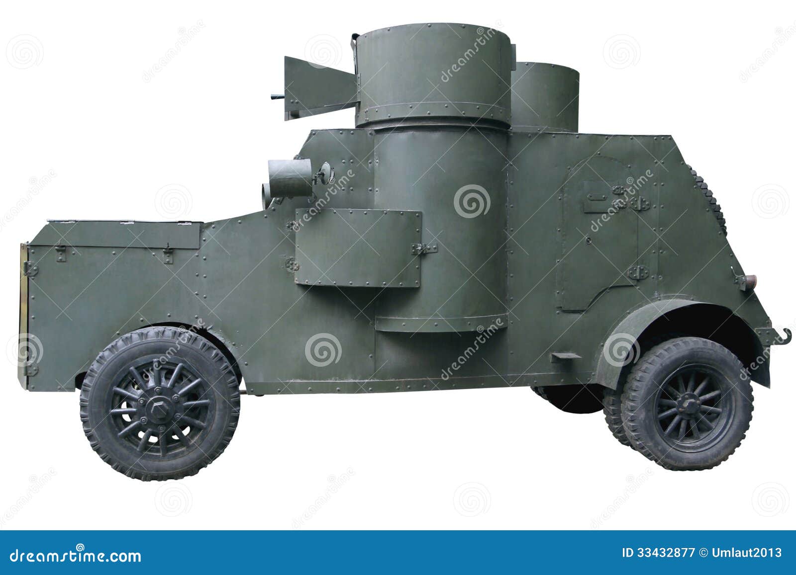 Tower Of An Armored Personnel Carrier Or Tank. Heavy Weapons Of War ...