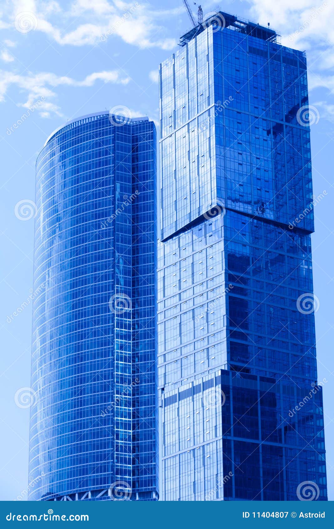 Two towers stock image. Image of office, enormous, east - 11404807