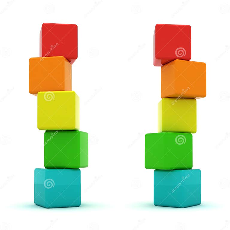 Two towers stock illustration. Illustration of three - 19056571