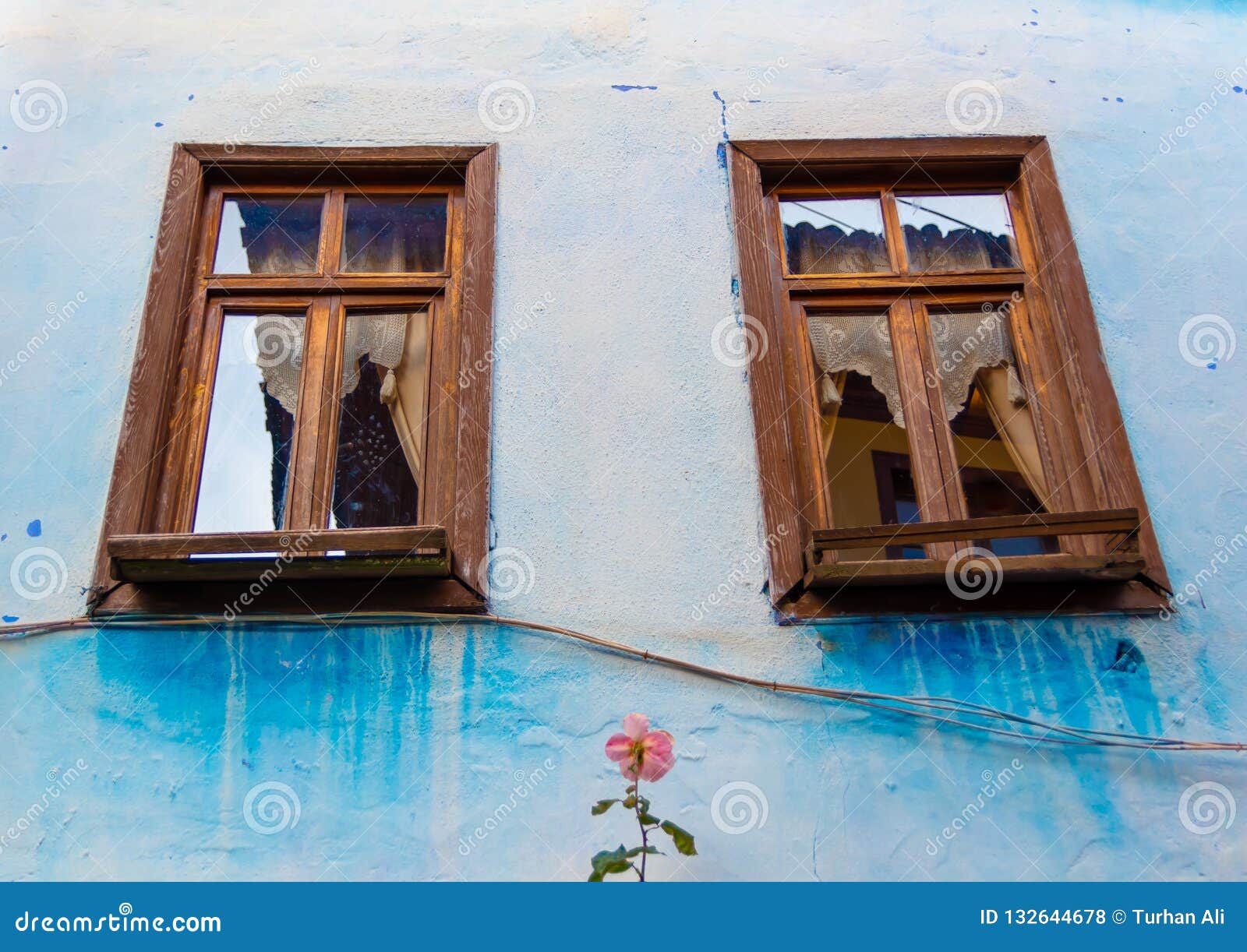 Two Traditional Turkish Village Windows Stock Photo - Image of turkey ...