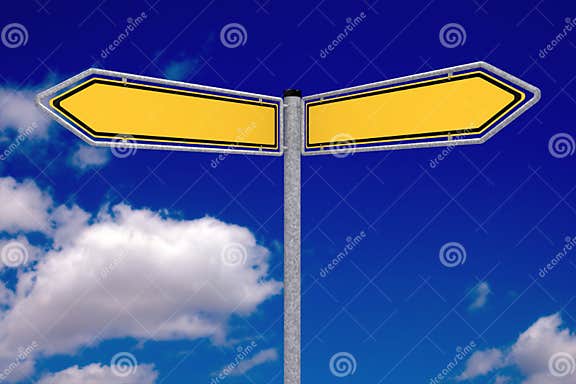Two traffic signs stock illustration. Illustration of marketing - 16050309