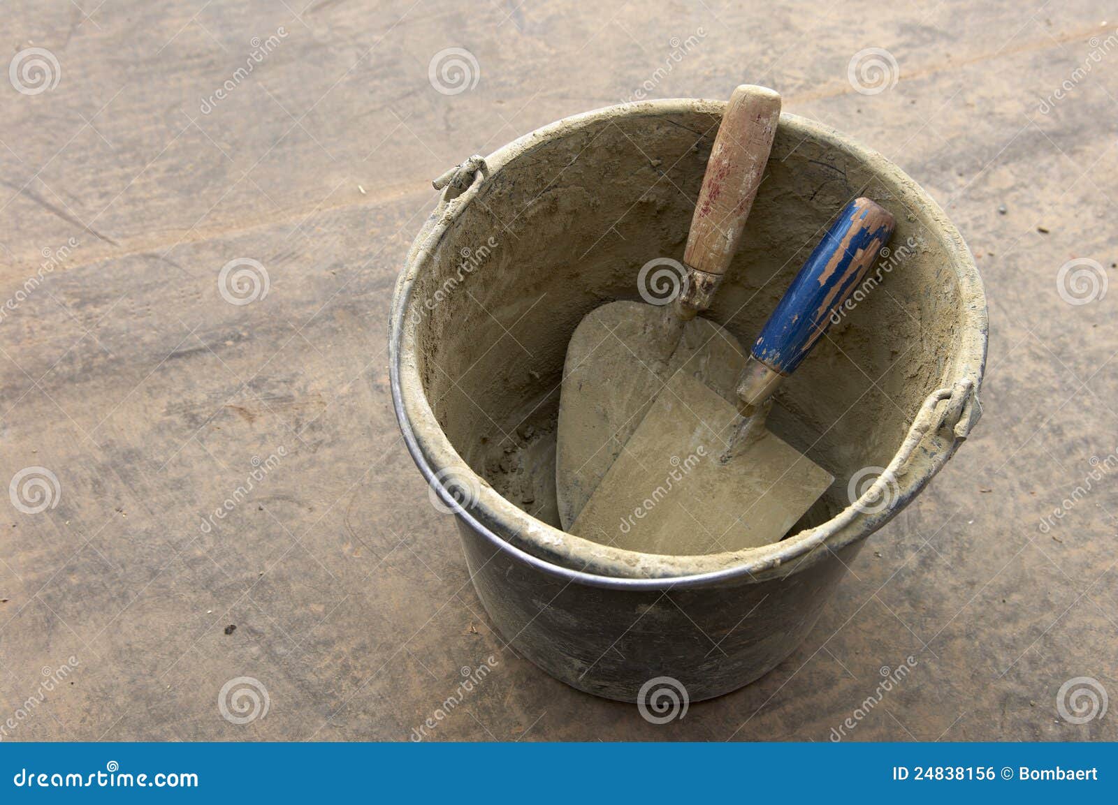 Two trowel stock photo. Image of architecture, background - 24838156