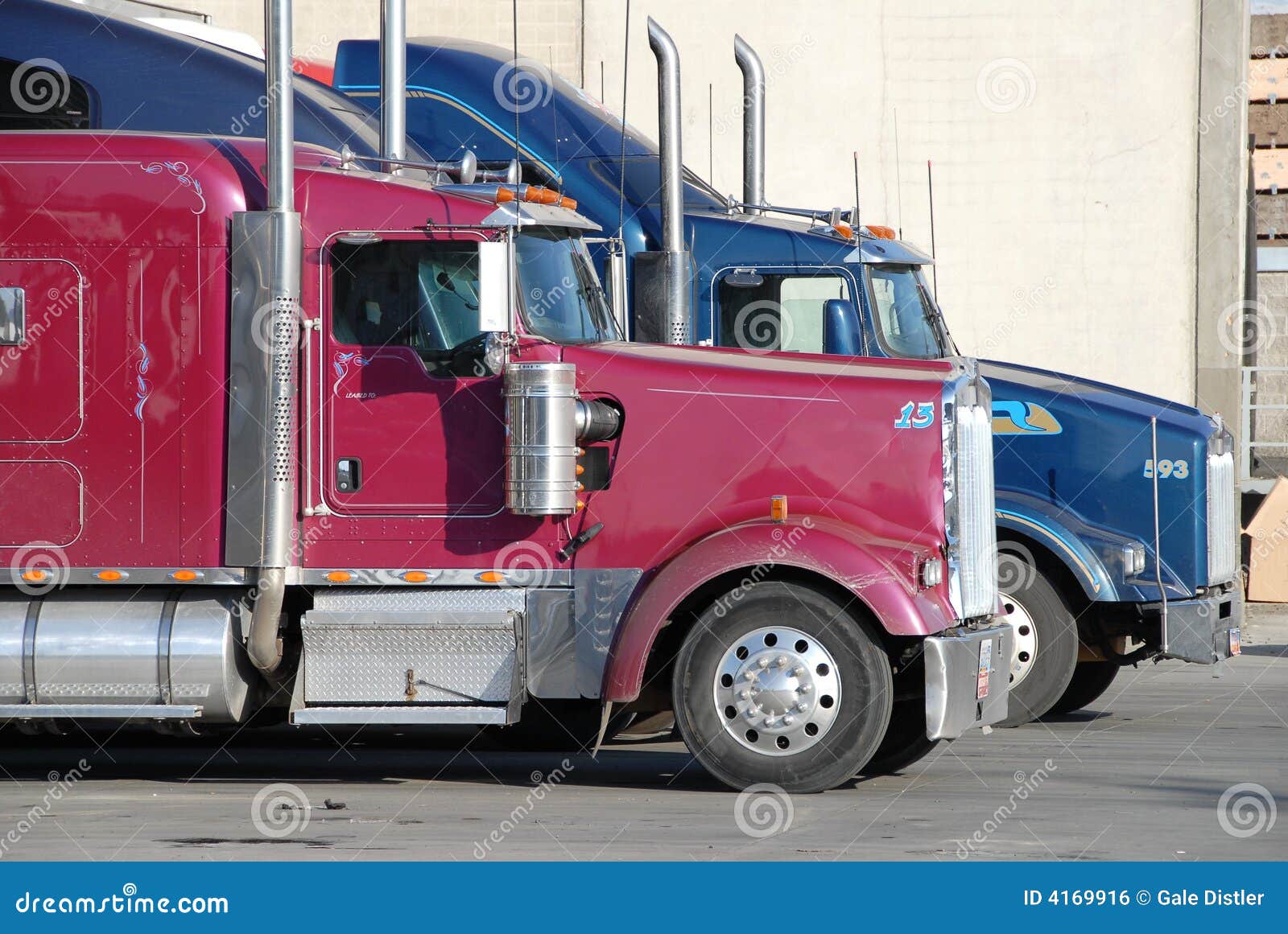 Two trucks at warehouse stock photo. Image of warehouse - 4169916
