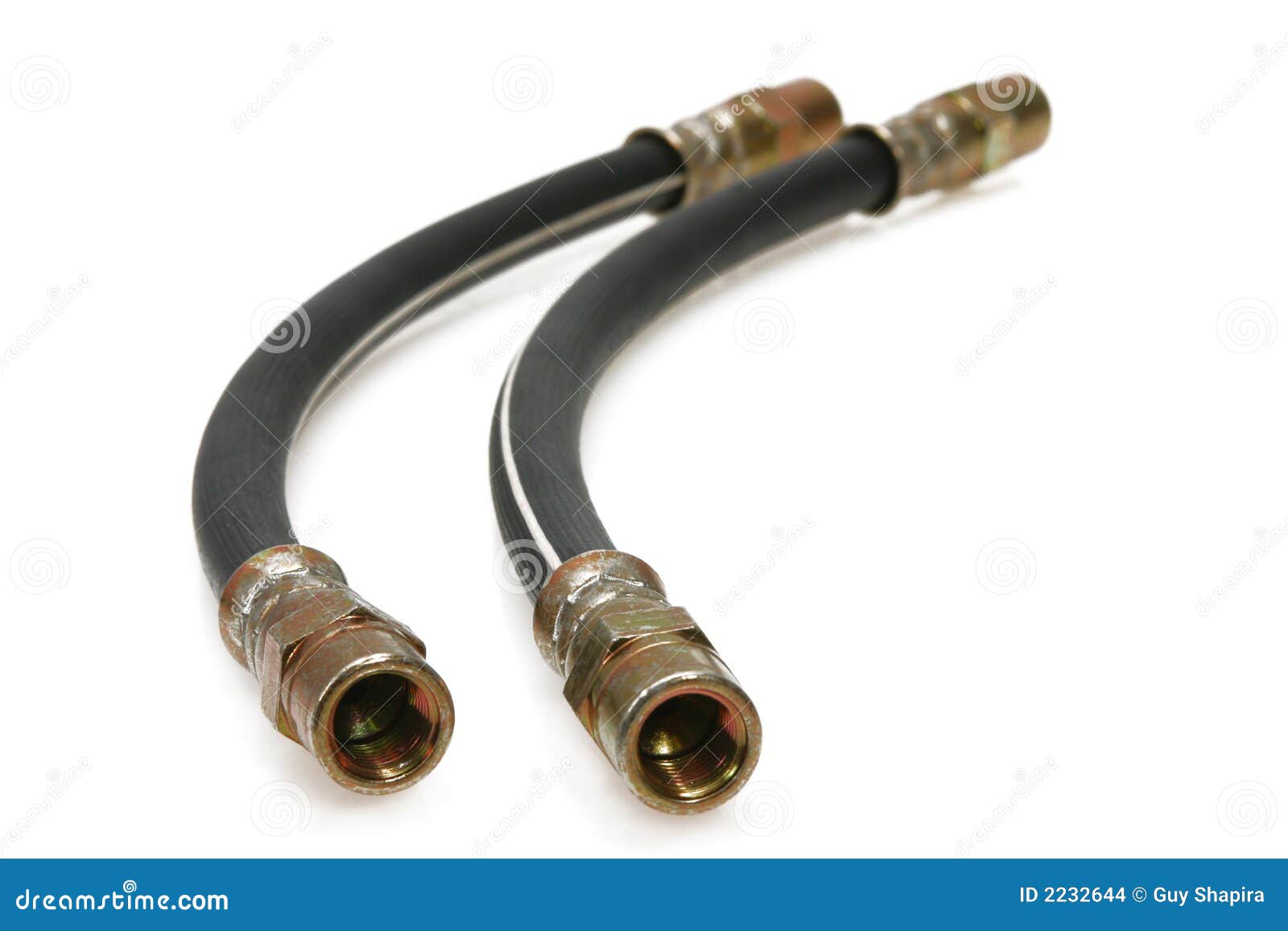 Two Tube Connectors stock photo. Image of laying, white - 2232644