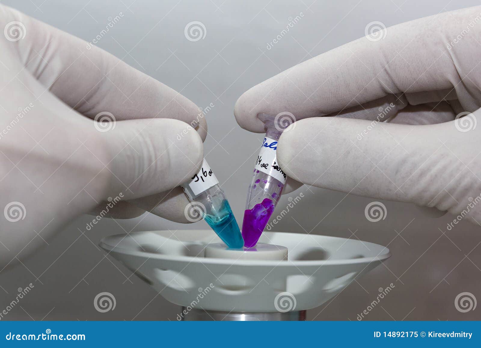 Two Tubes Shaking on Vortex Stock Image - Image of mixing, analyzing ...