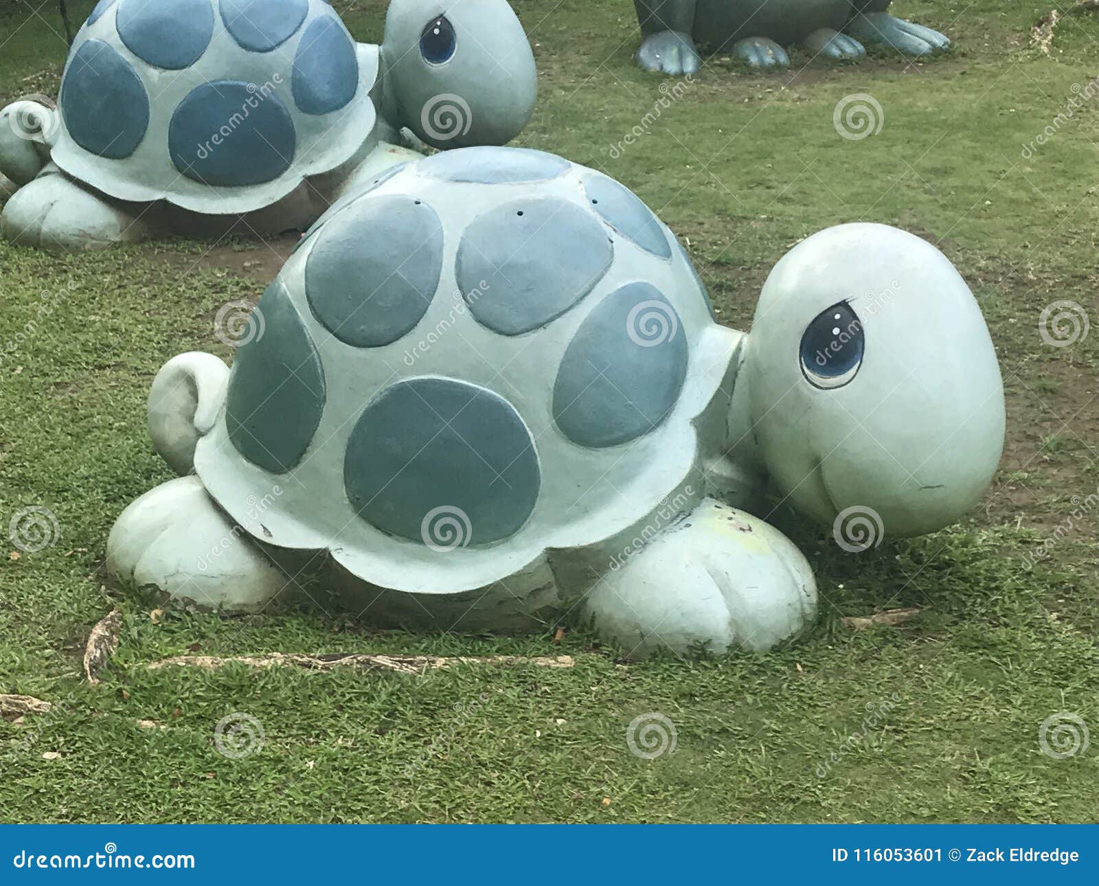 TWO TURTLE STATUES at PRECIOUS MOMENTS in the PHILIPPINES Stock Image ...