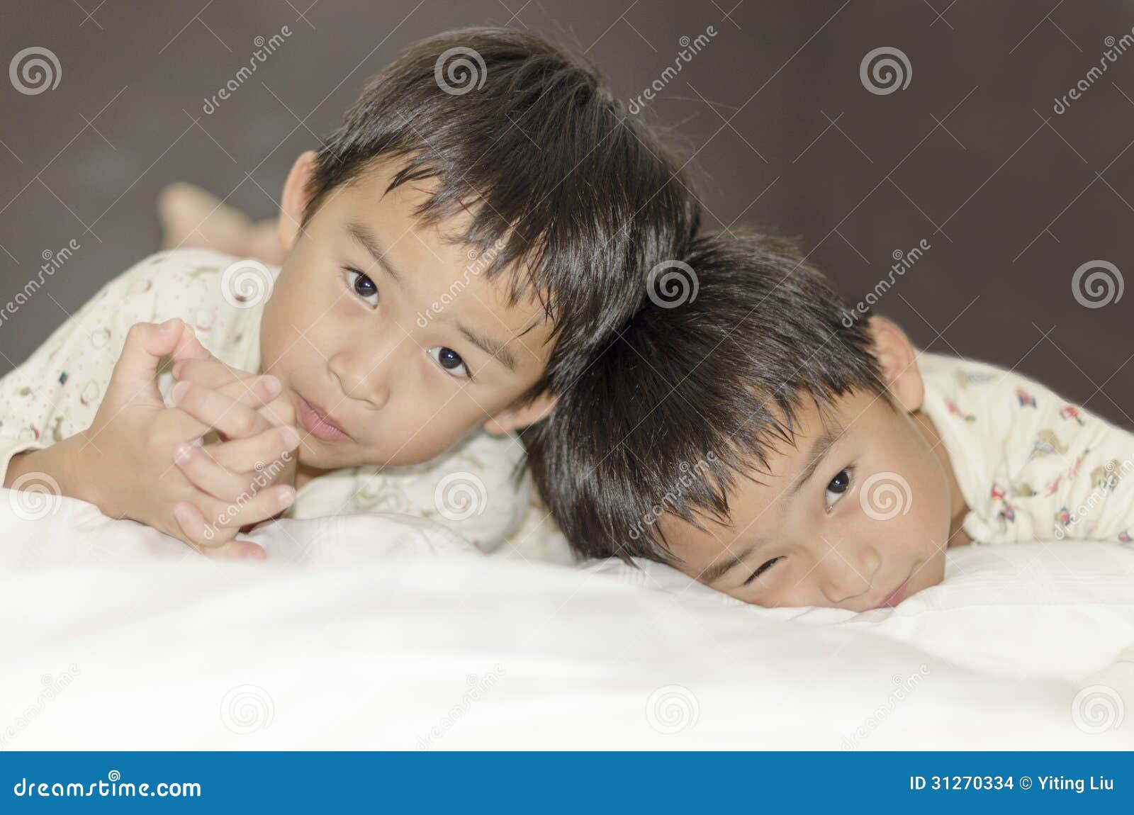 Two twins brothers stock photo. Image of baby, care, people - 31270334