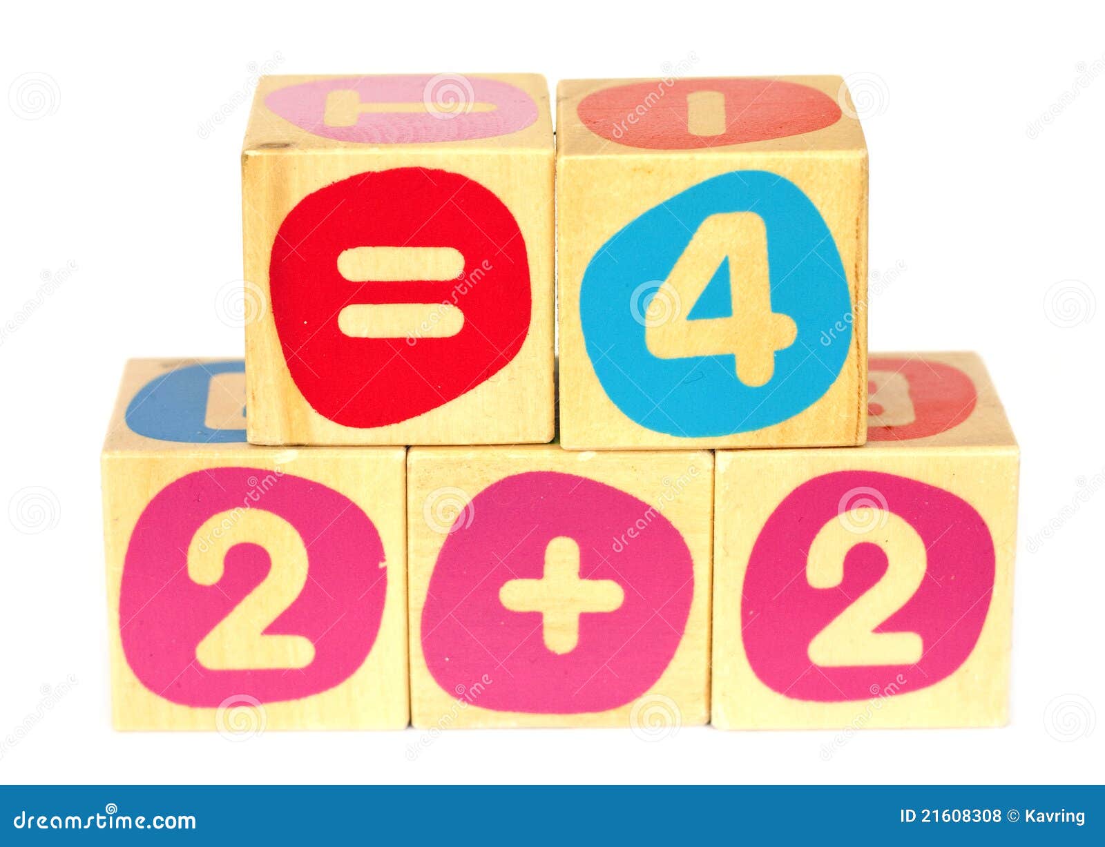 Two and two stock photo. Image of toys, silo, blue, blocks - 21608308