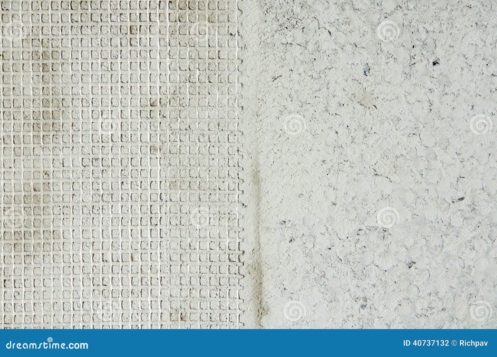 Two types wall texture. stock photo. Image of material - 40737132