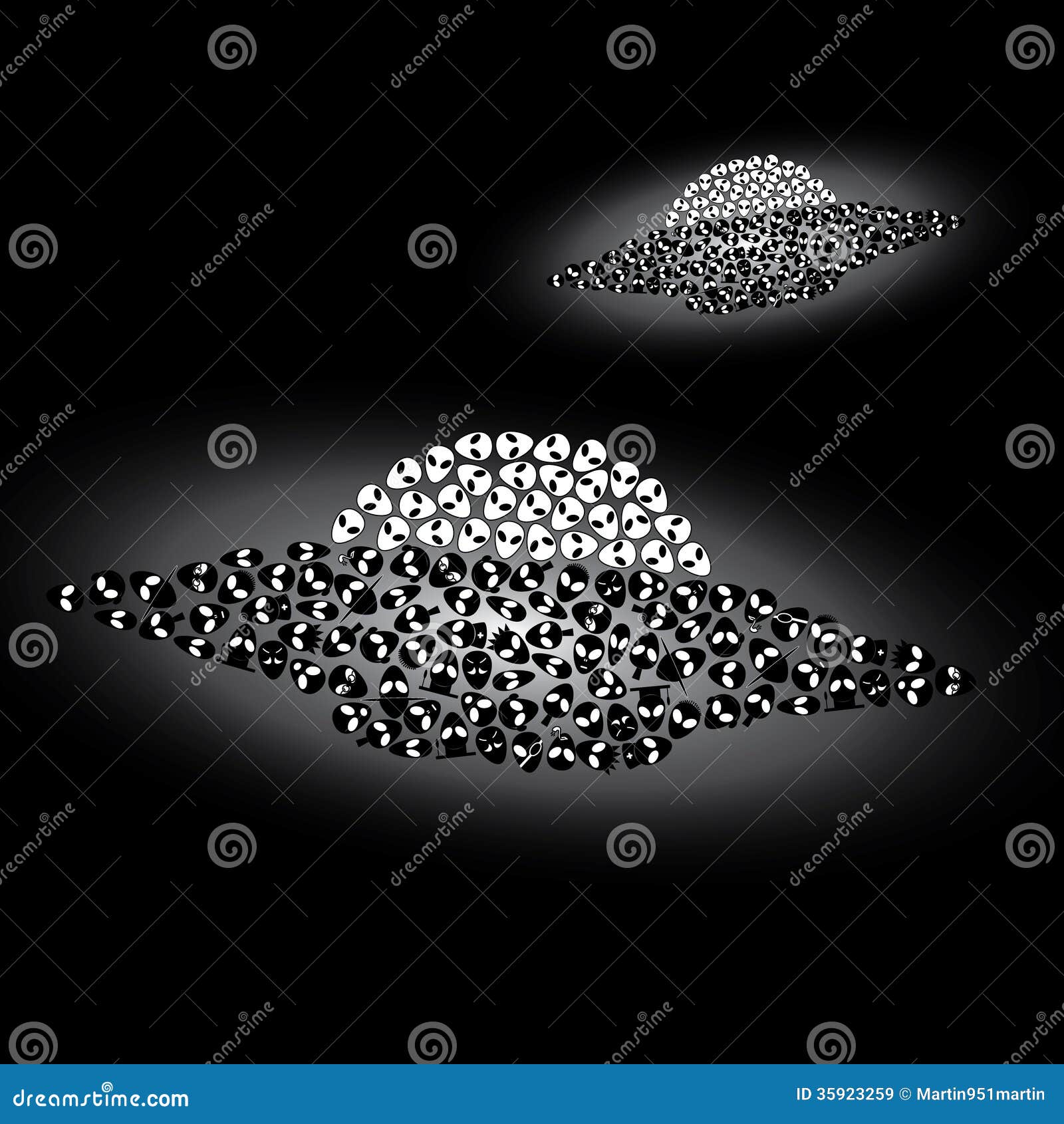 Alien Spaceships Transparent Background Set Cartoon Vector ... Alien Spaceships Transparent Background Set Cartoon Vector ...