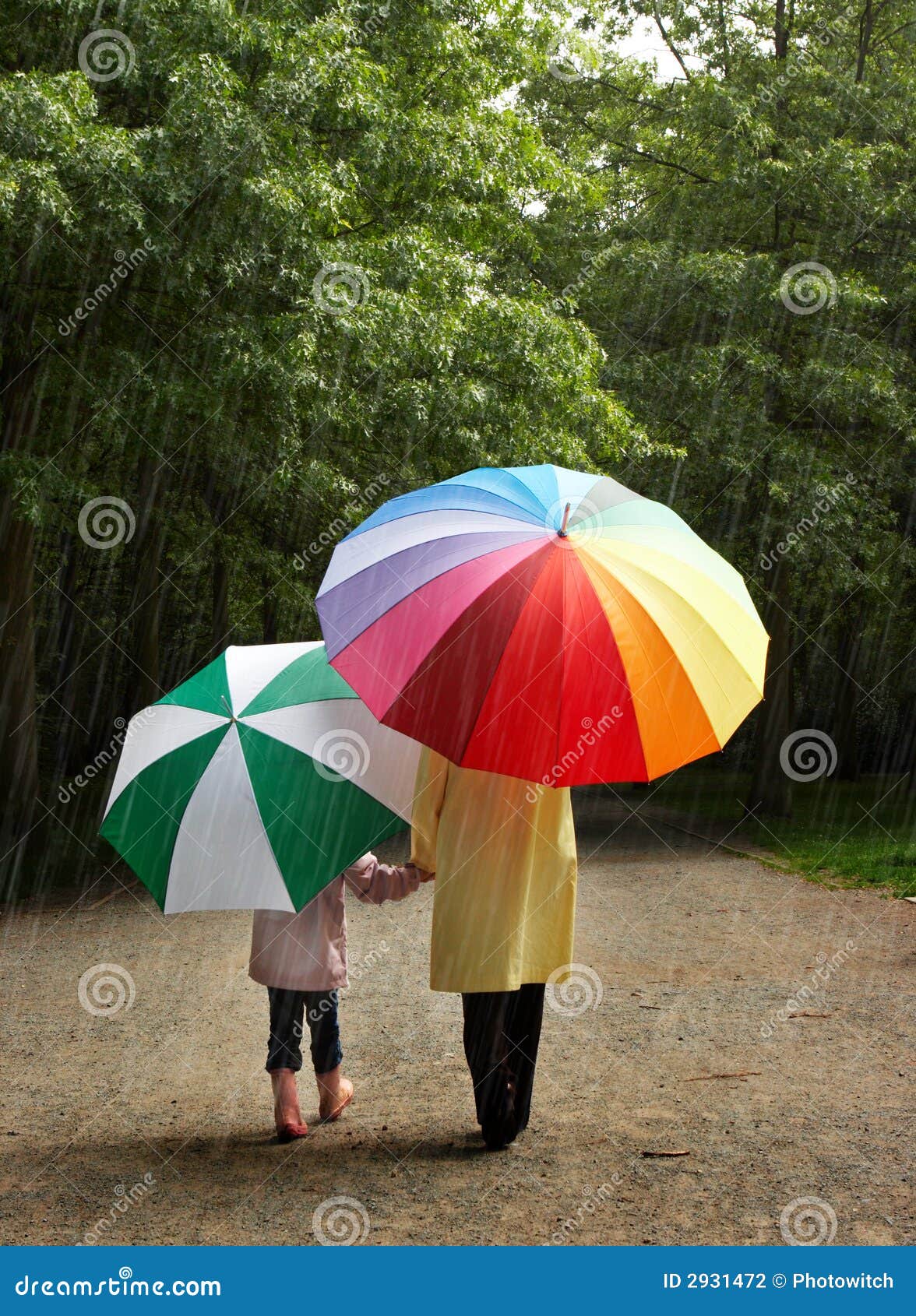 Two umbrellas stock photo. Image of nature, stroll, umbrella - 2931472