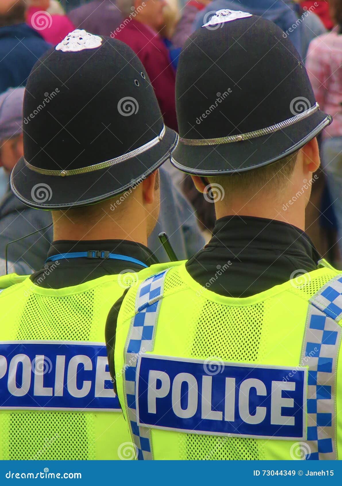 Two Uniform Police Officers Editorial Stock Image - Image of control ...
