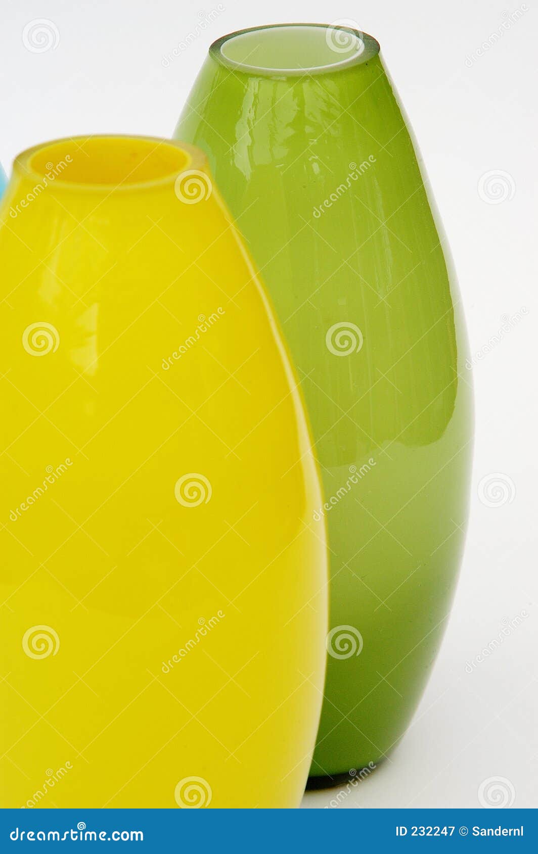 Two vases stock image. Image of arrangement, interior, piece - 232247