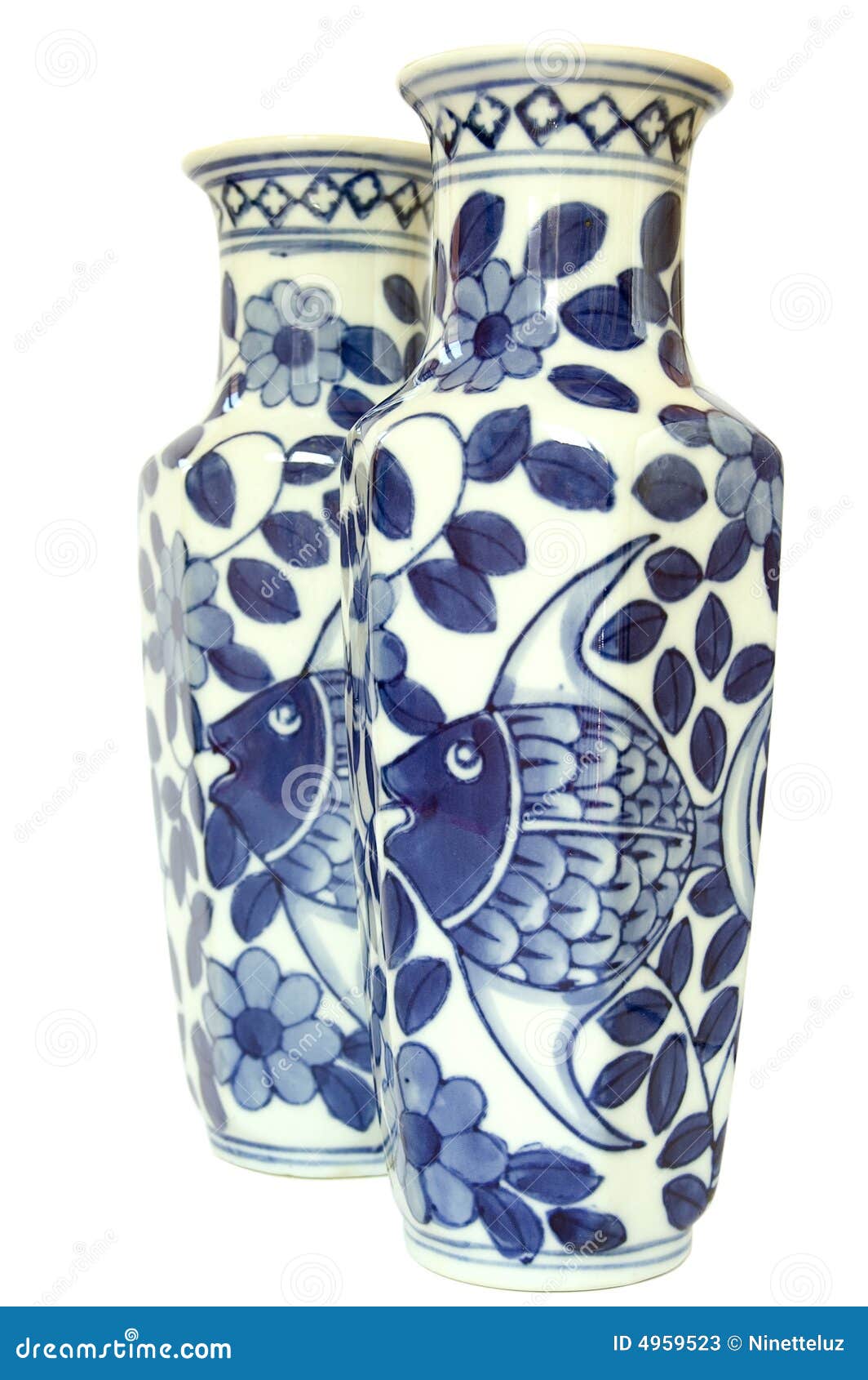 Two vases stock image. Image of abstract, china, greece - 4959523