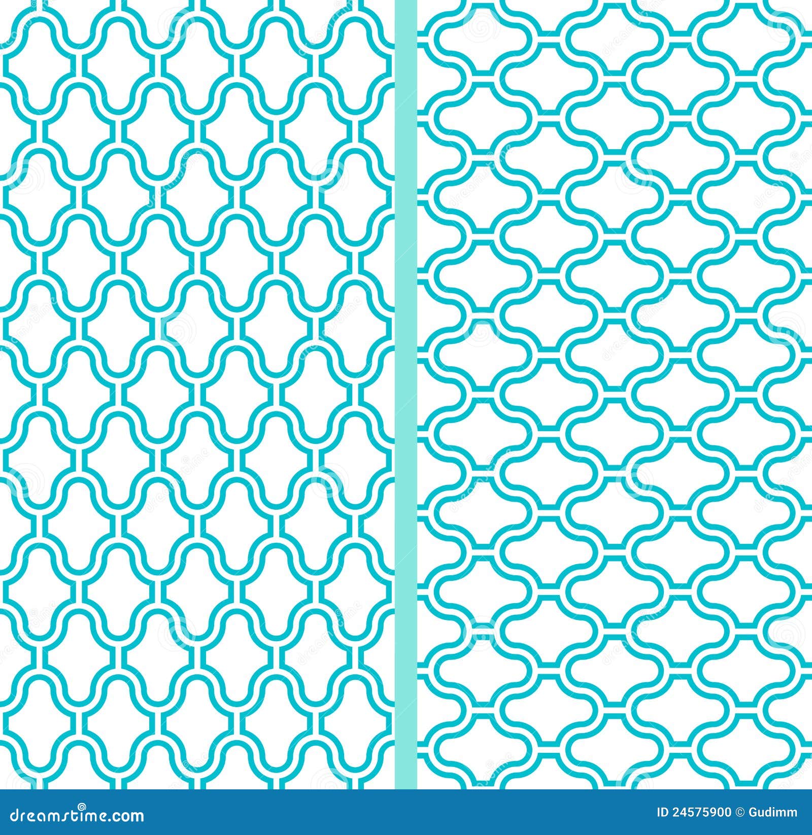 Two Vector Abstract Lattice Seamless Patterns Stock Vector ...