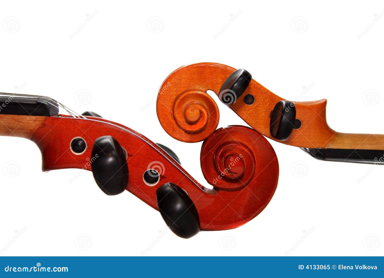 Two violins stock image. Image of strings, gracefully - 4133065