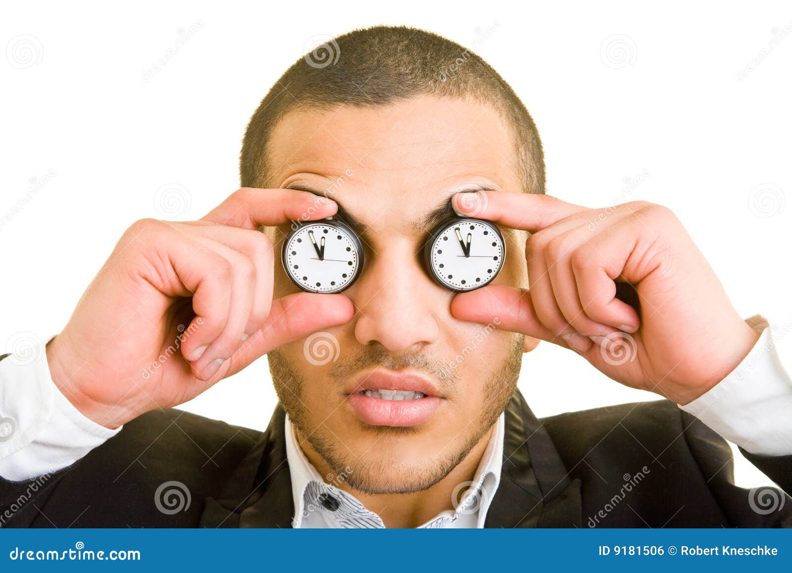 Two watches stock photo. Image of clock, eyes, holding - 9181506