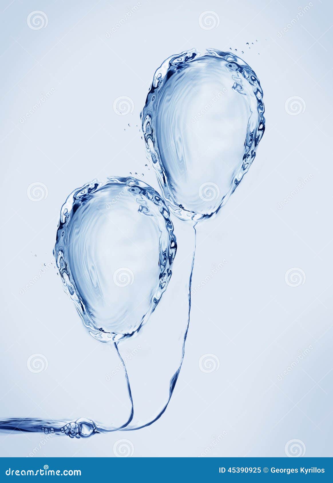Two Water Balloons stock image. Image of baloons, baloon - 45390925