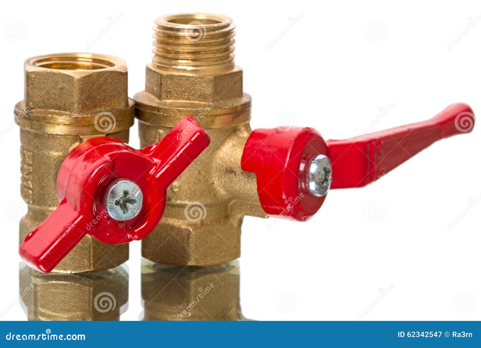 Two water tap stock image. Image of closeup, valve, faucet - 62342547