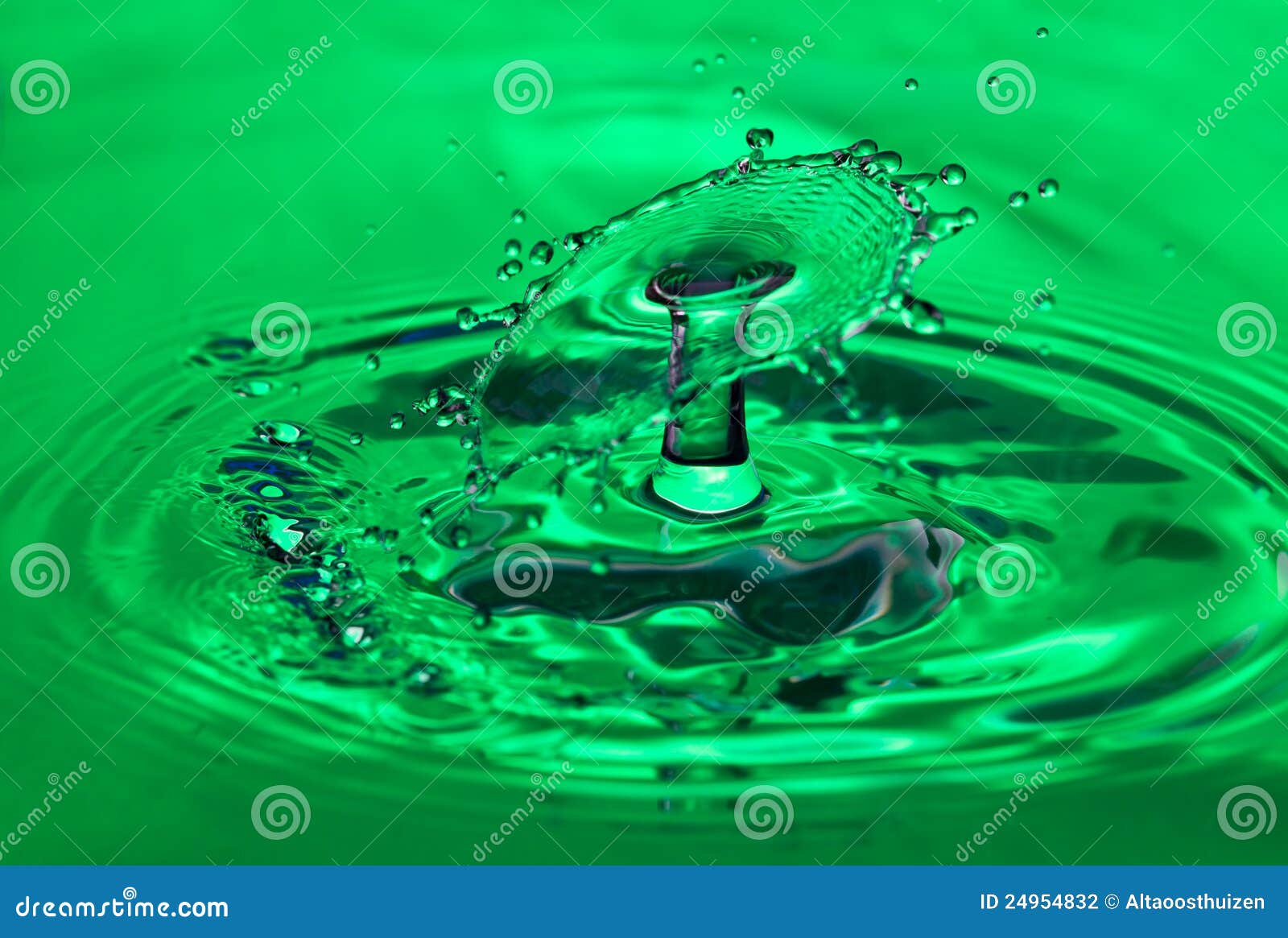 Two Waterdrops that Collide Stock Photo - Image of meet, drips: 24954832