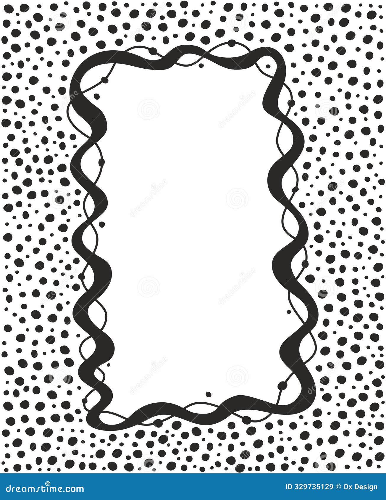 Snake Border Vector Illustration | CartoonDealer.com #17815772