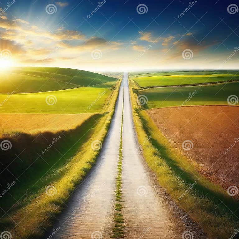 Two Way Path To Decide Your Own Stock Illustration - Illustration of ... Two Way Path To Decide Your Own Stock Illustration - Illustration of ...