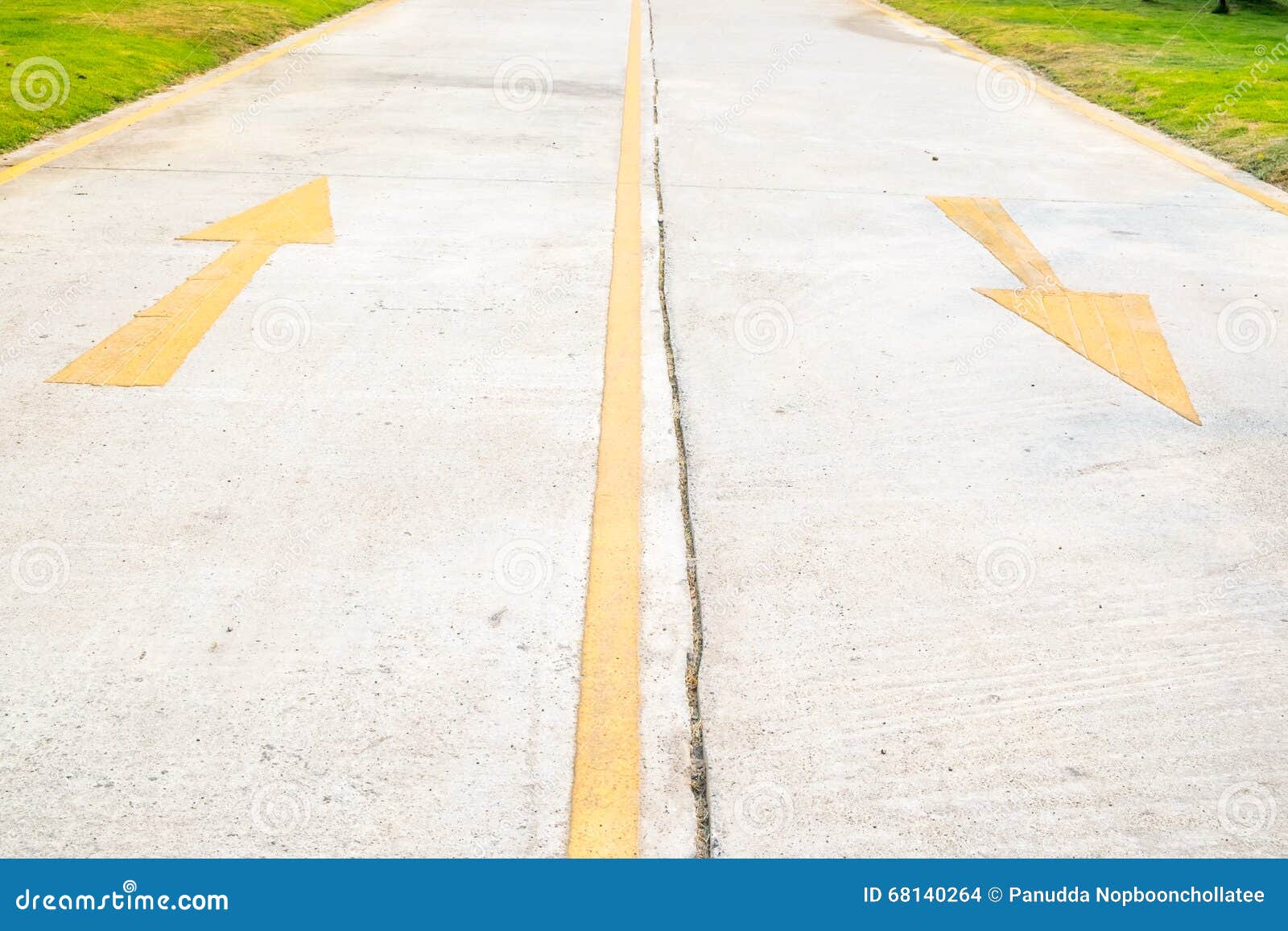 Two way traffic arrows stock photo. Image of drive, transport - 68140264