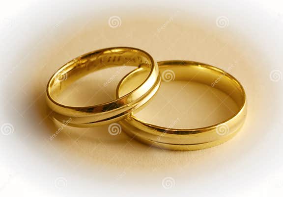 Two Wedding Rings stock photo. Image of symbolism, traditional - 23912