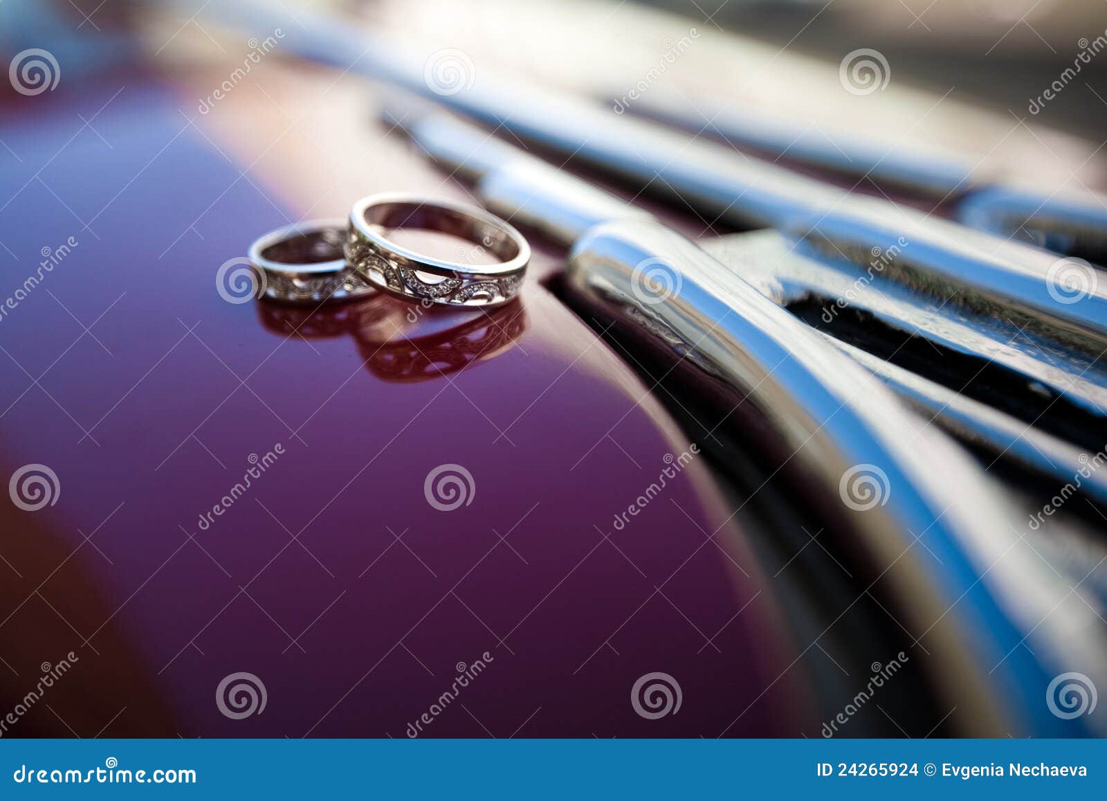Two wedding rings stock photo. Image of beauty, celebration - 24265924