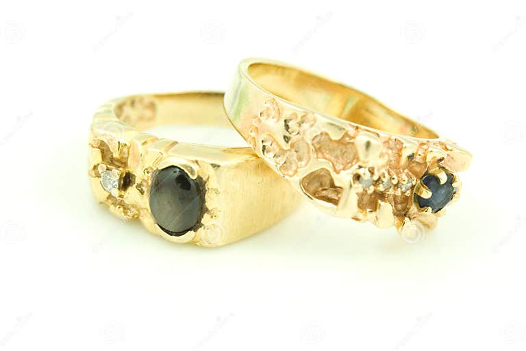 Two Wedding Rings stock image. Image of close, marriage - 3239235