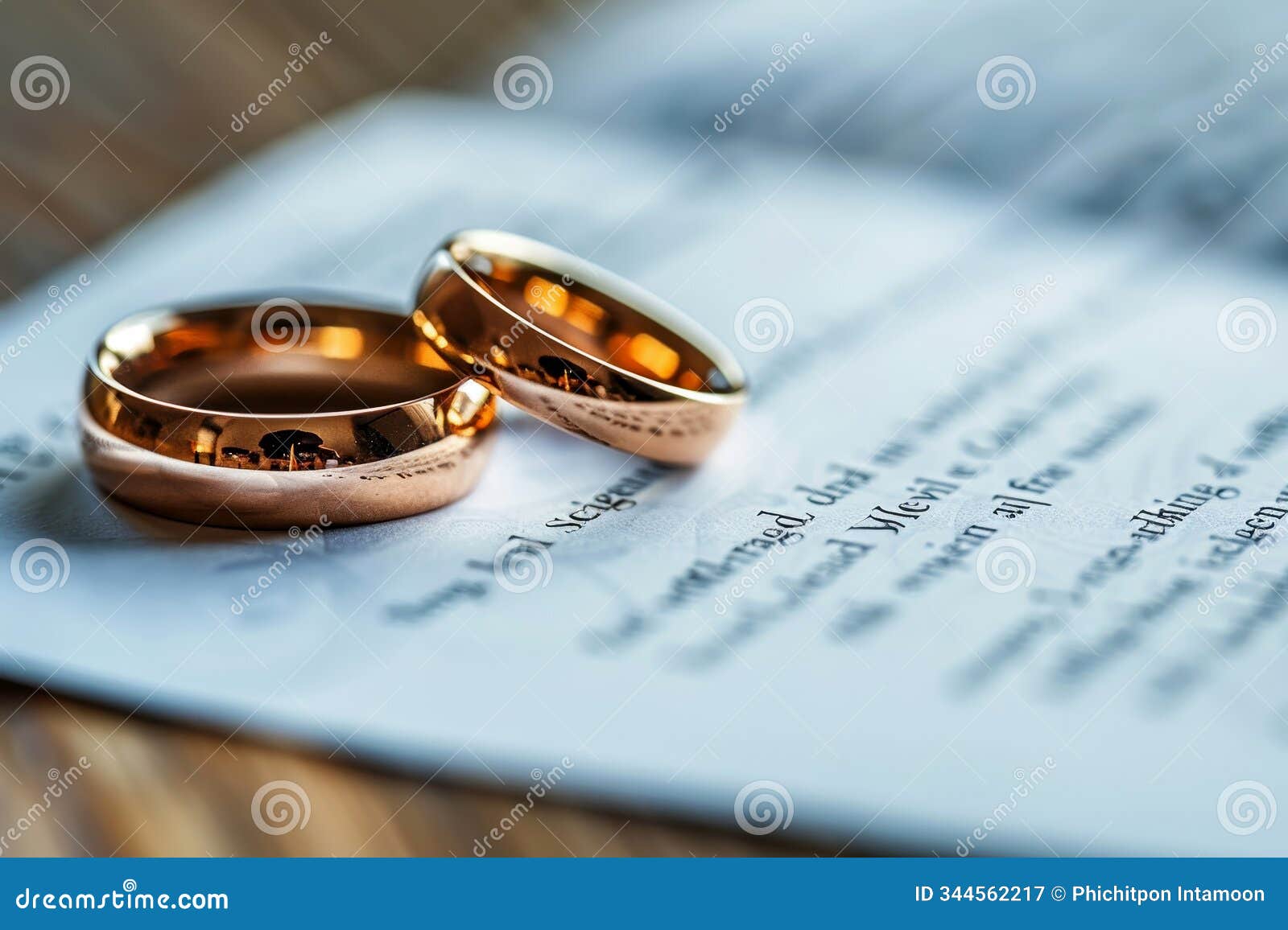 Two Wedding Rings Cut Out. Based on Generative AI Stock Image - Image ...