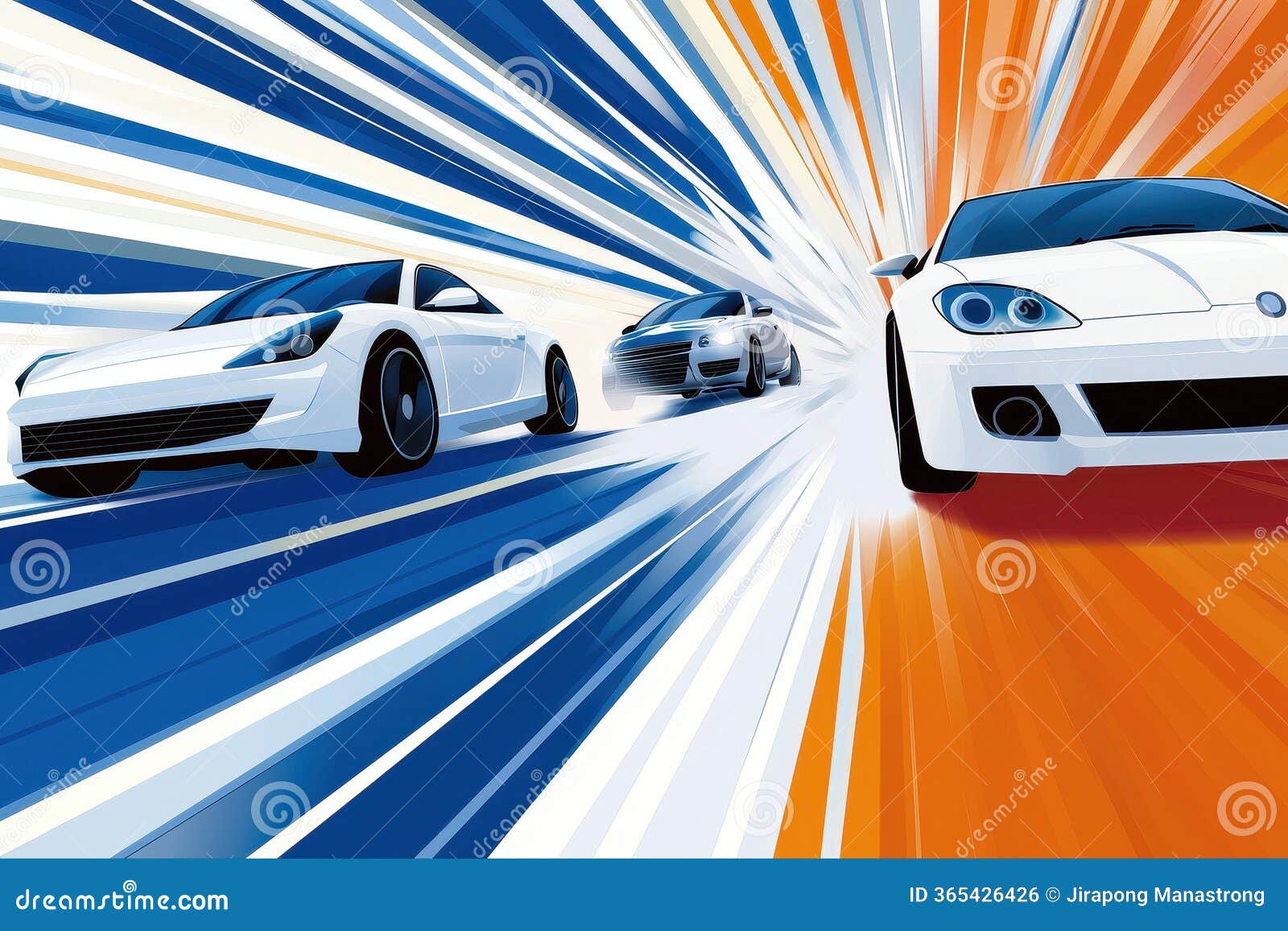 Dynamic Comic Book-style Border With A Bold Arrow Pointing Upward And ...