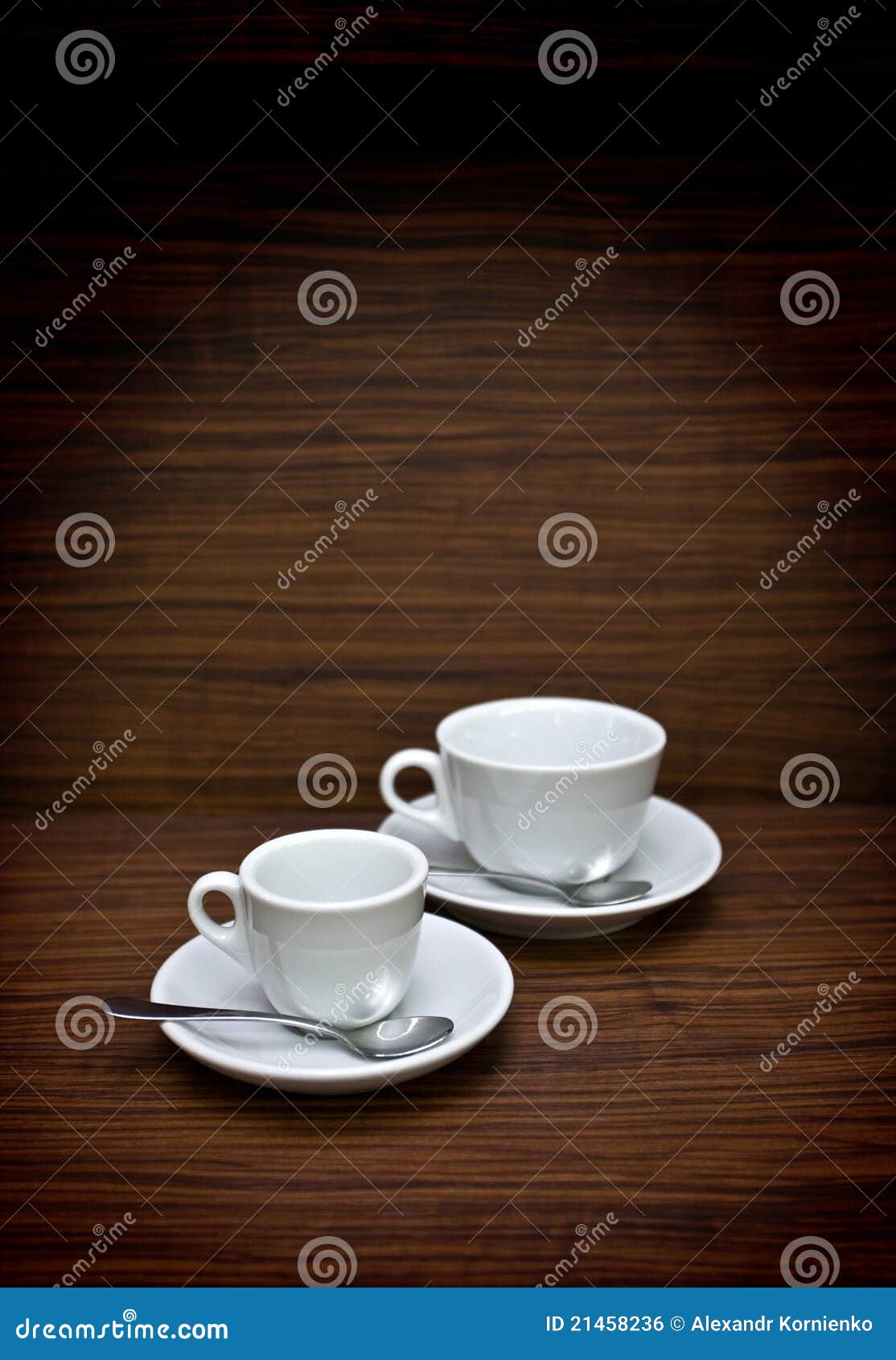 Two white cup stock photo. Image of cafe, drink, glass - 21458236