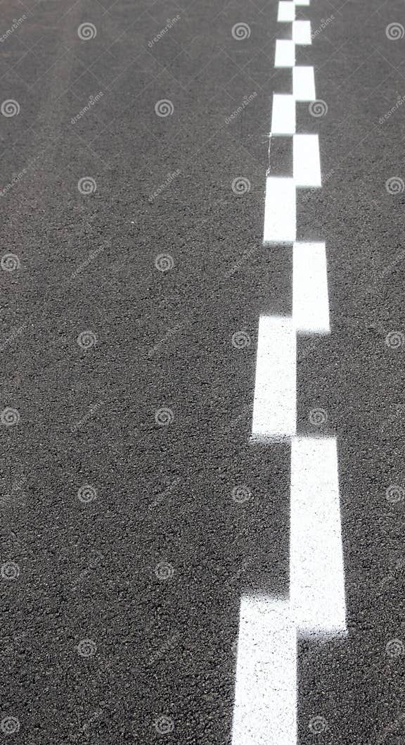 Two white dashed lines stock image. Image of backdrop - 31227747