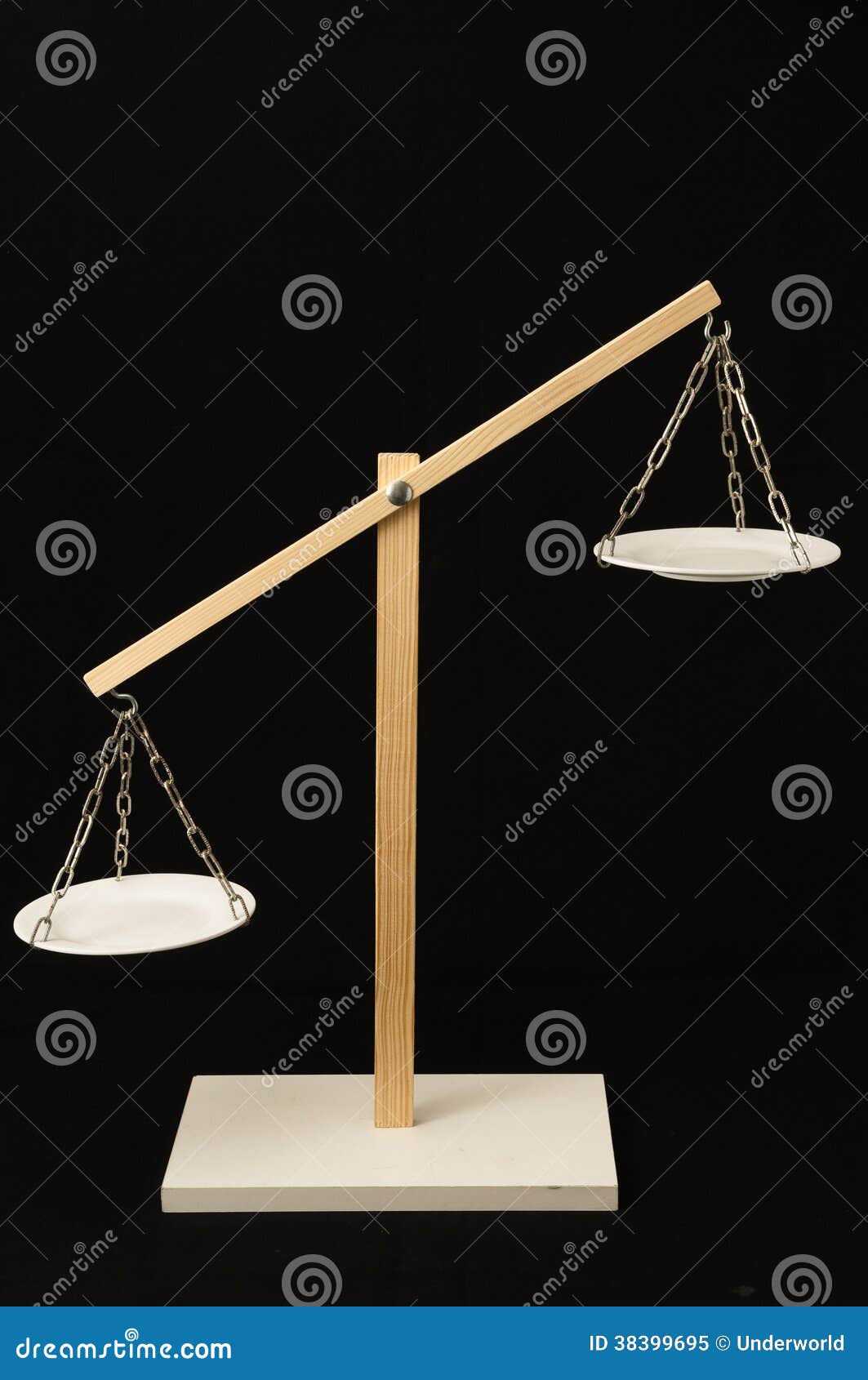 Two White Pan Balance stock image. Image of gold, balance - 38399695