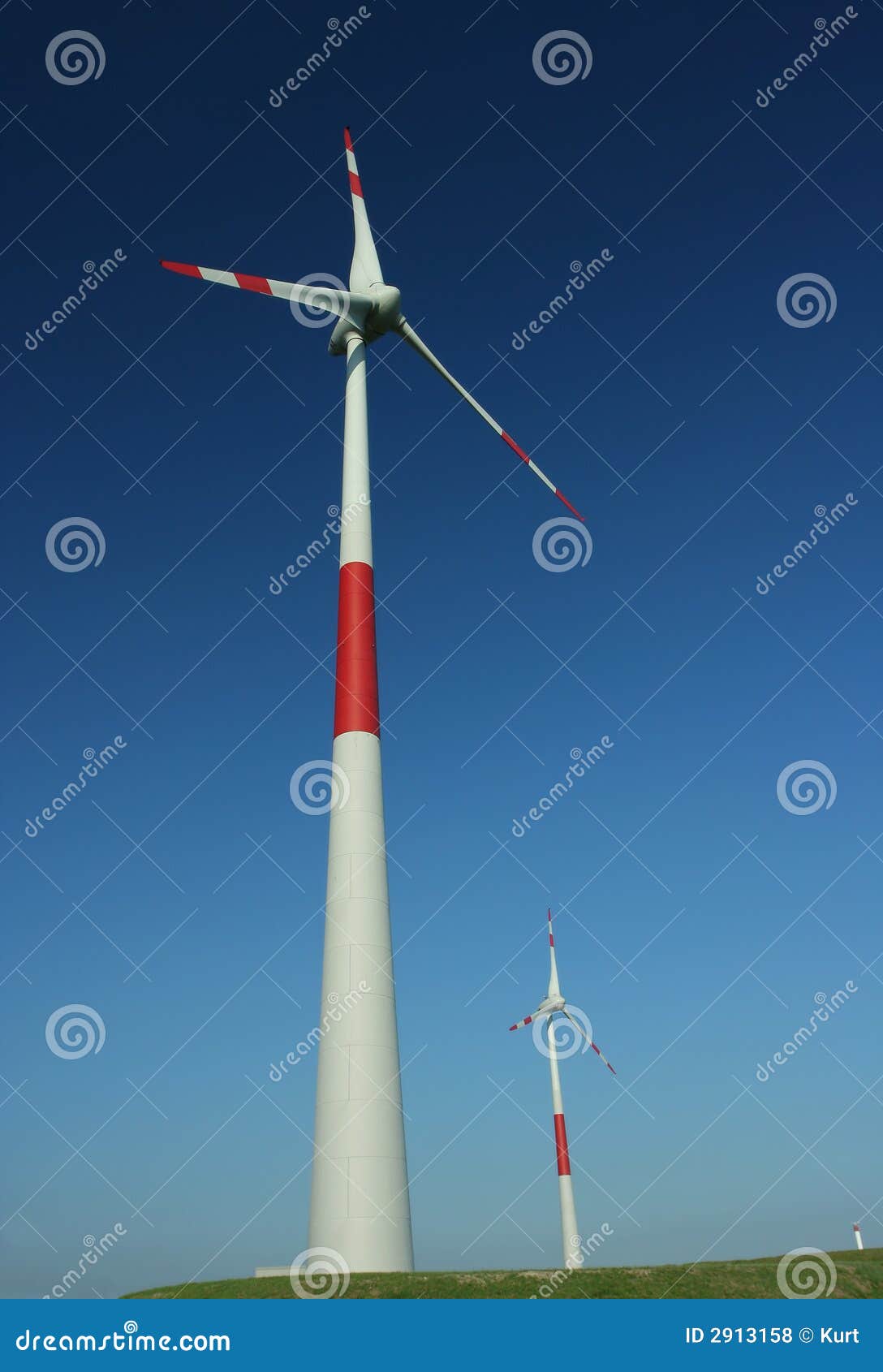 Two windmills stock photo. Image of mill, ecology, alternative - 2913158
