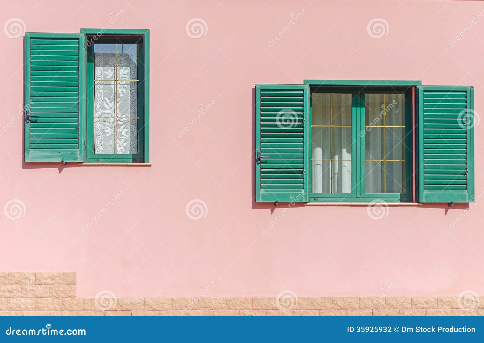 Two window stock photo. Image of closeup, shade, louvres - 35925932