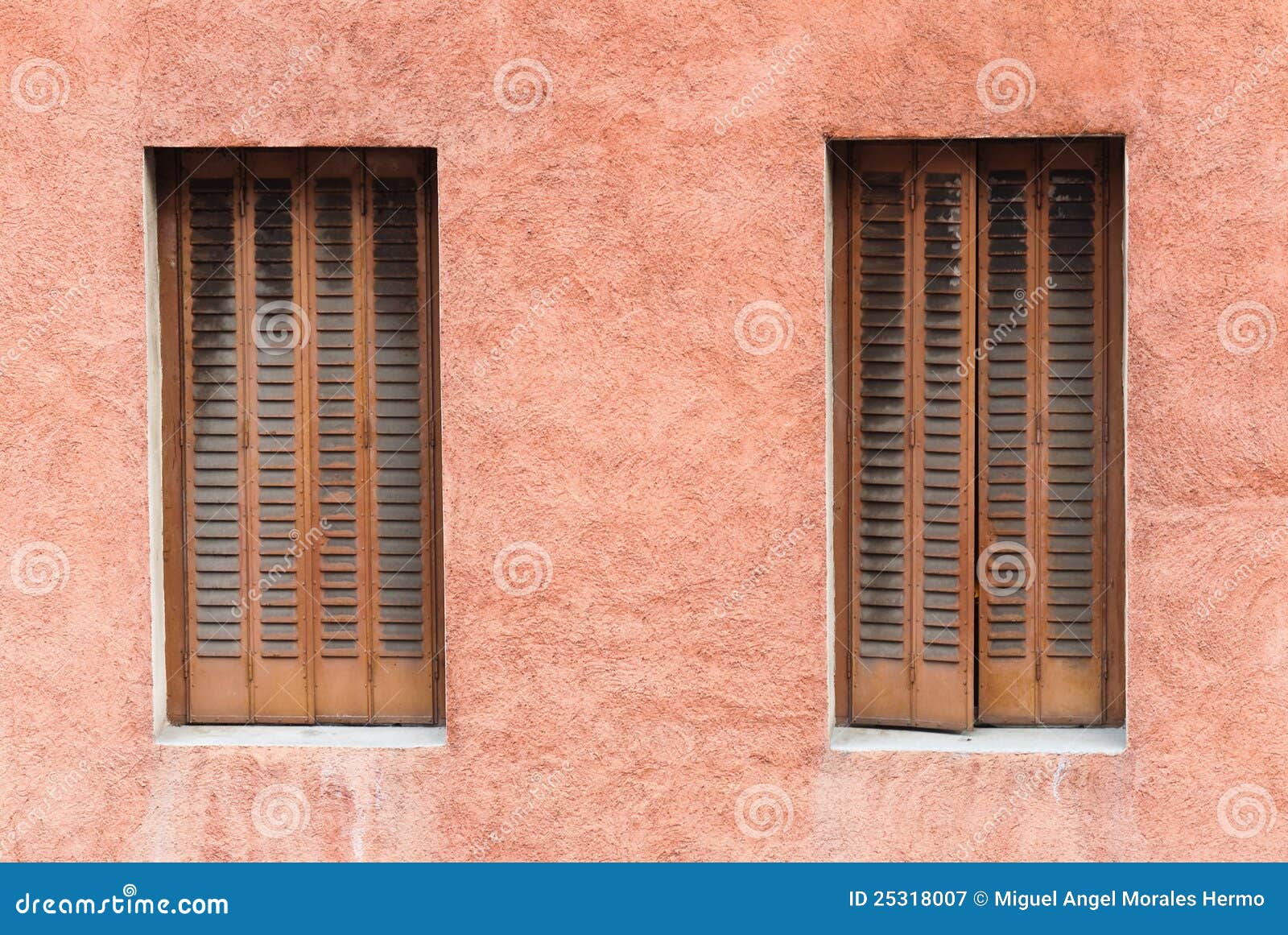 Two windows stock image. Image of housing, architecture - 25318007