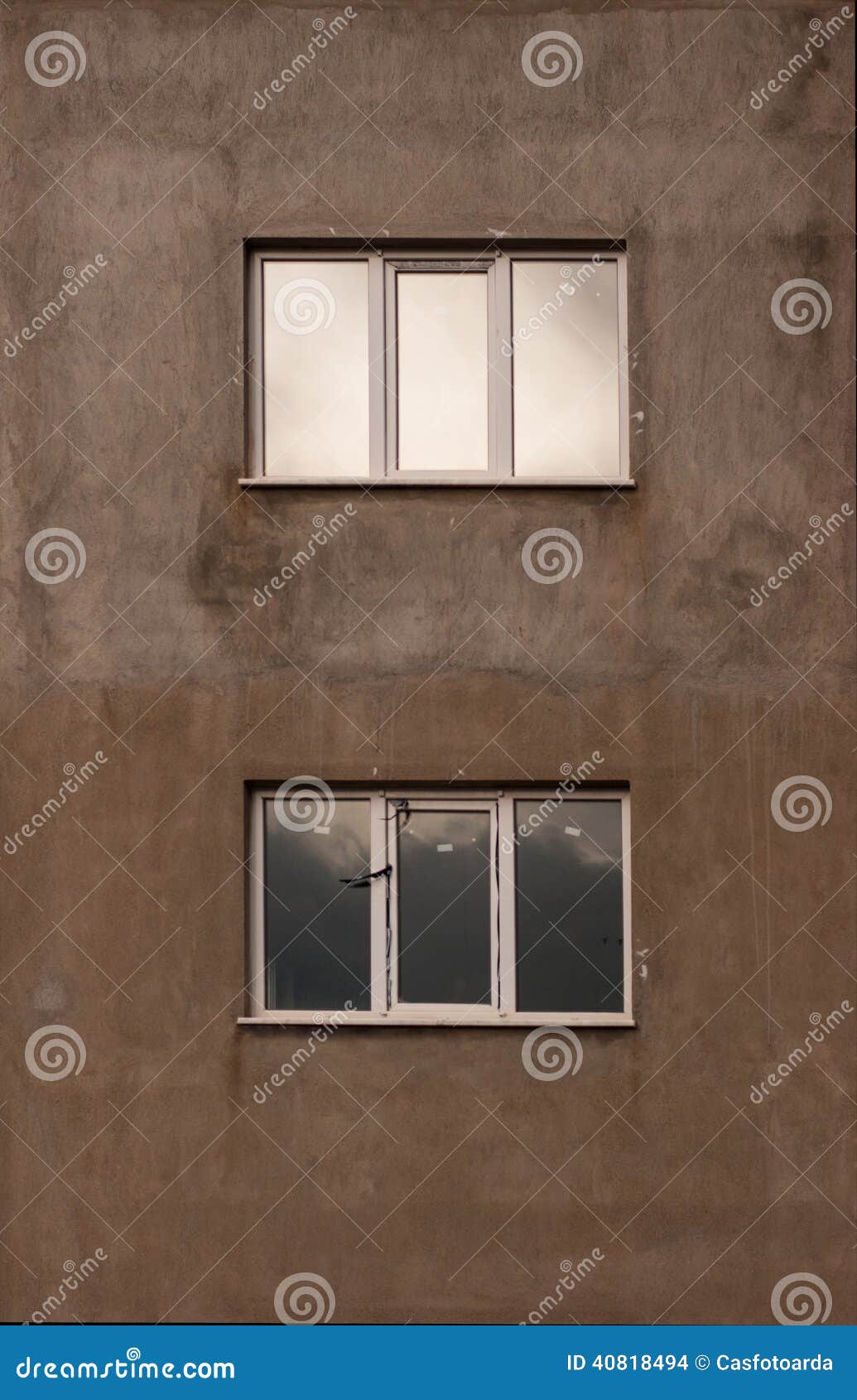 Two windows stock photo. Image of reflection, window - 40818494