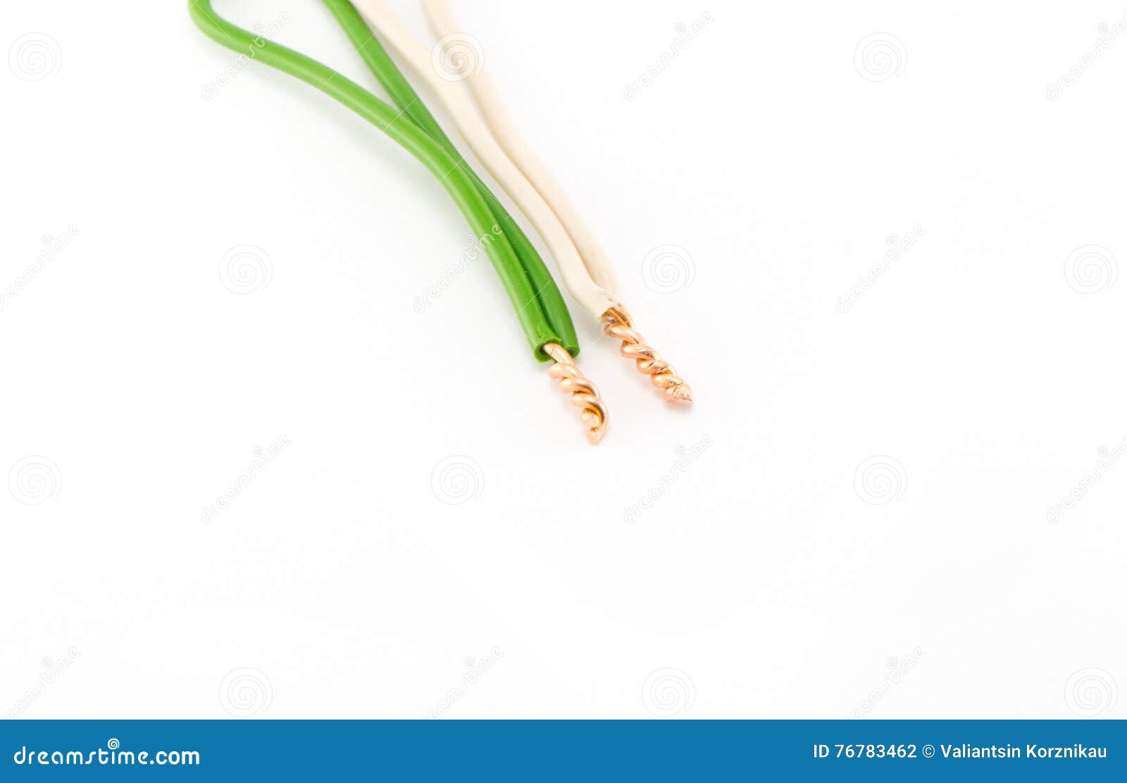 The Two Wires are Connected Stock Photo - Image of connection, concept ...