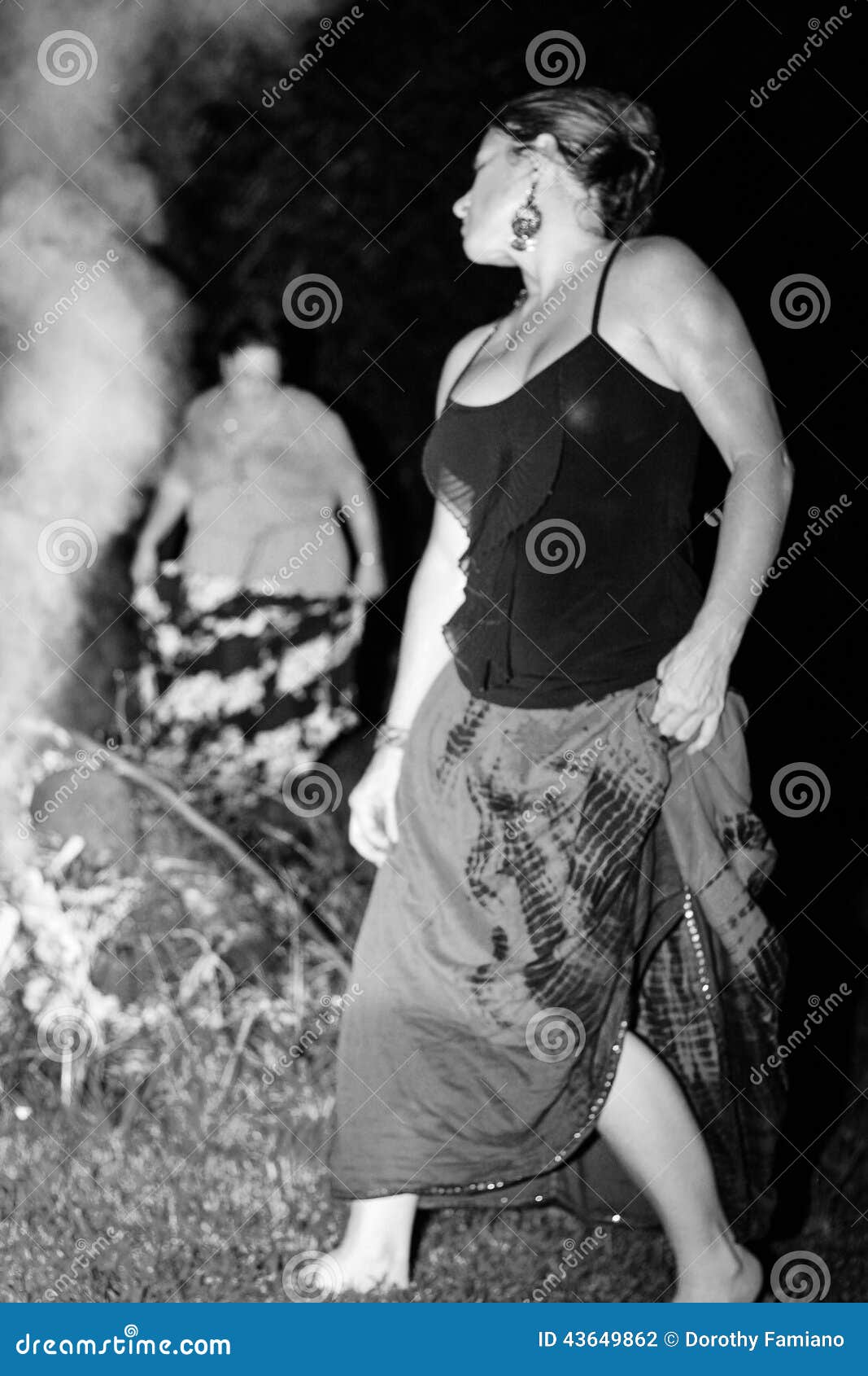 Witches Dancing In The Forest Stock Photography | CartoonDealer.com ...