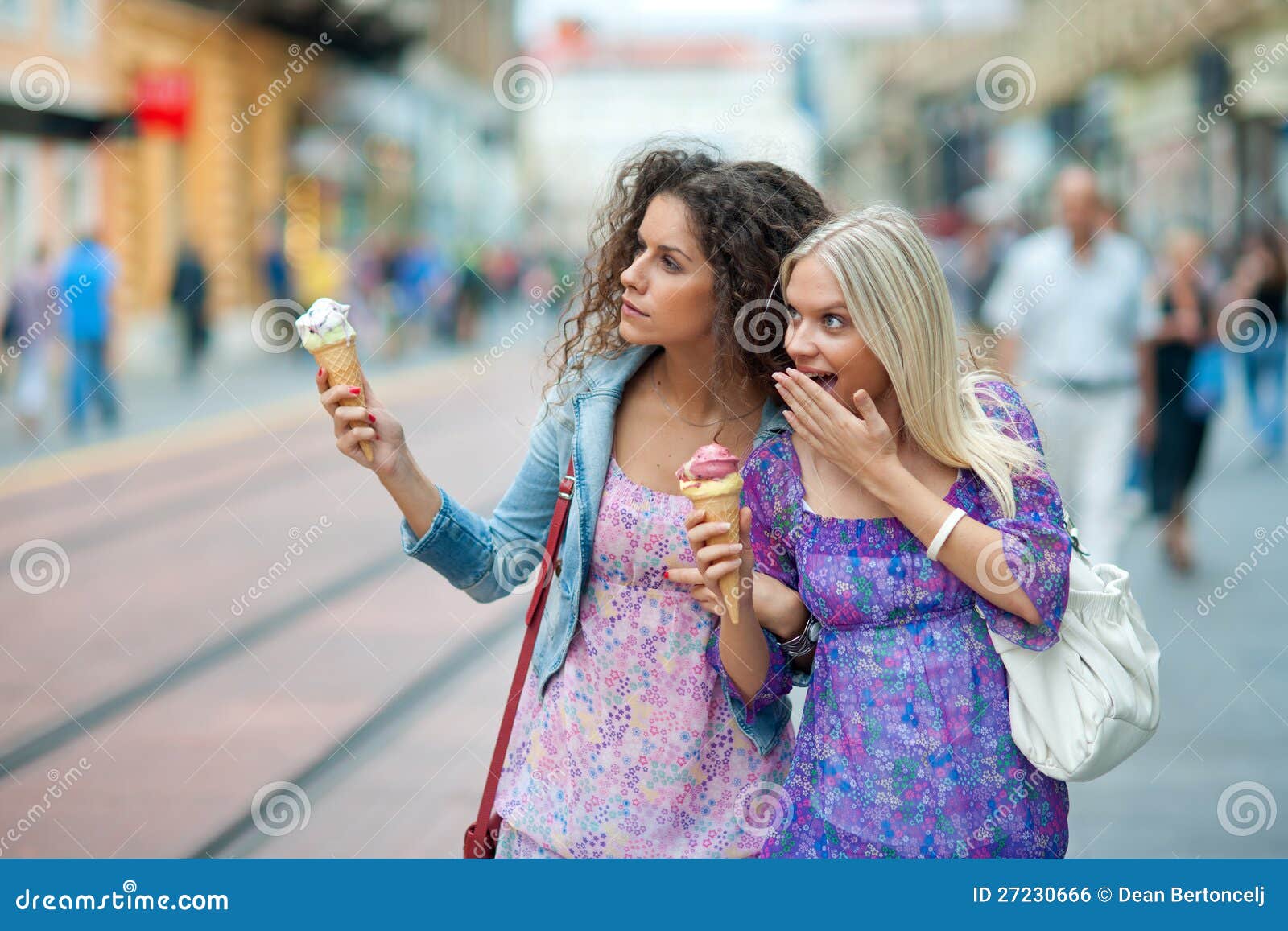 Two woman friends stock photo. Image of outside, cute - 27230666